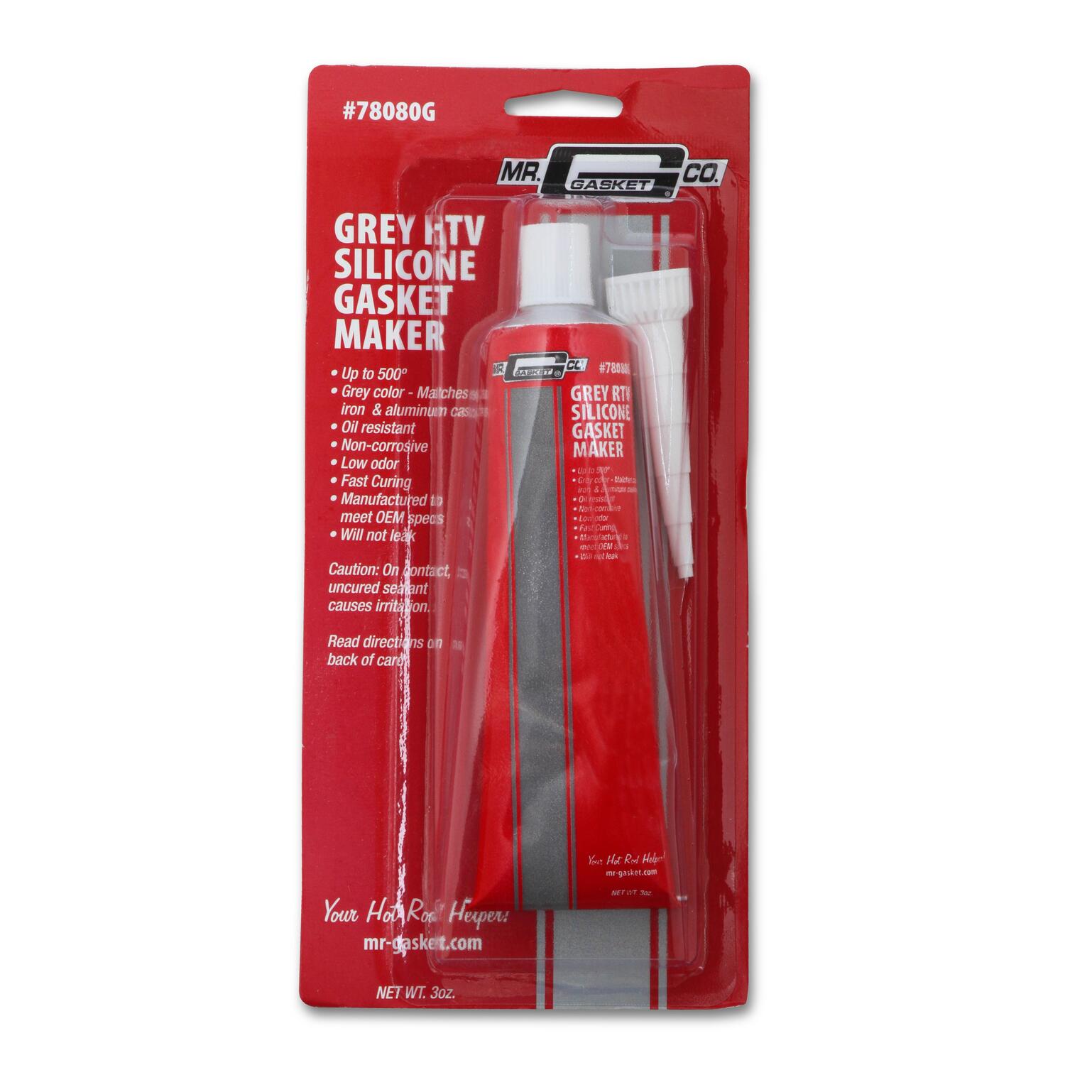Mr. Gasket Grey RTV Sealant Tube 3oz