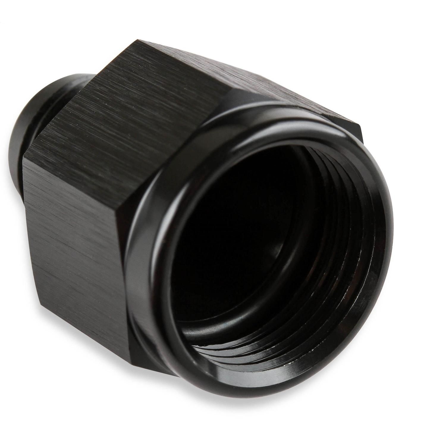 Mr. Gasket Black -10AN Female to -8AN Male Reducer