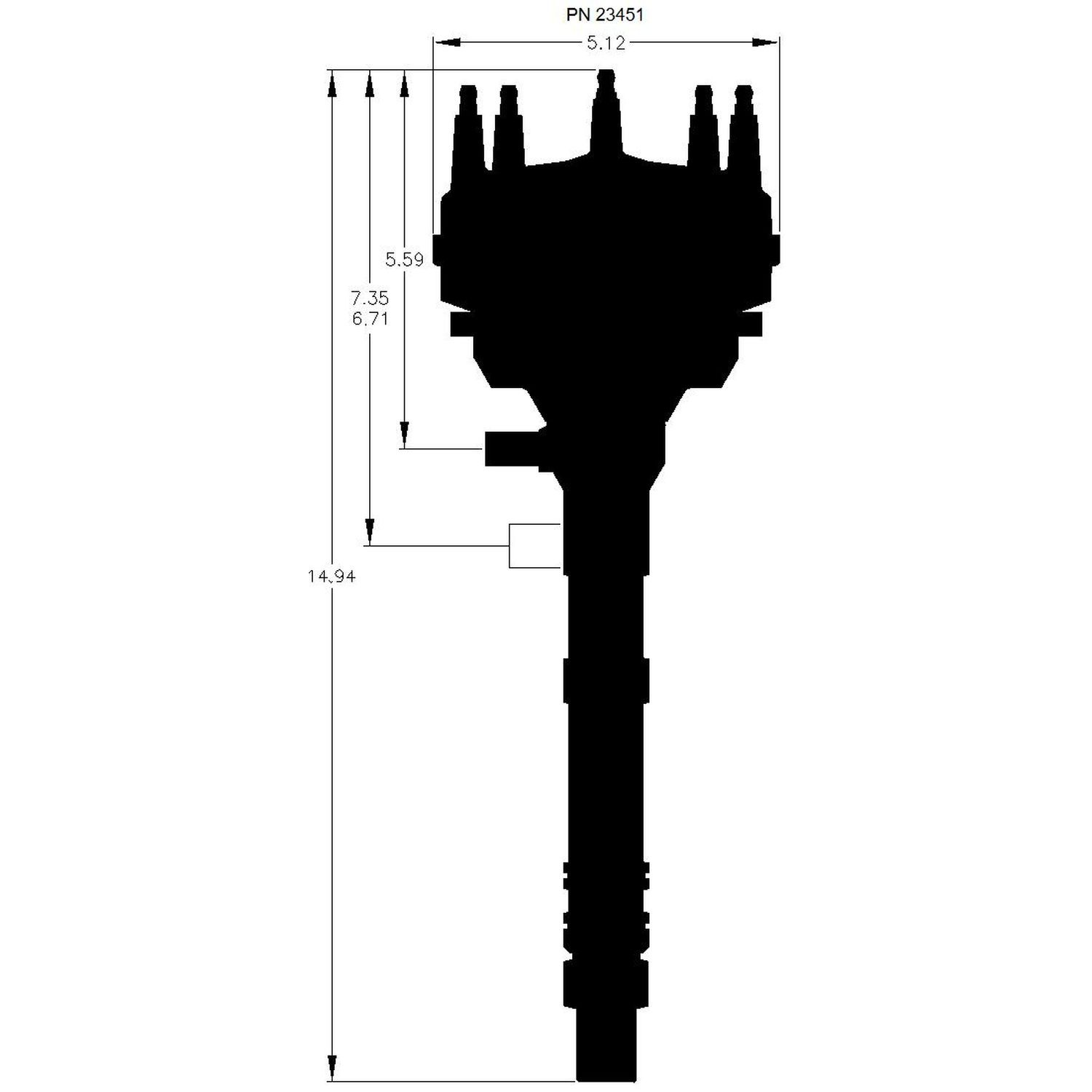 MSD Distributor 23451