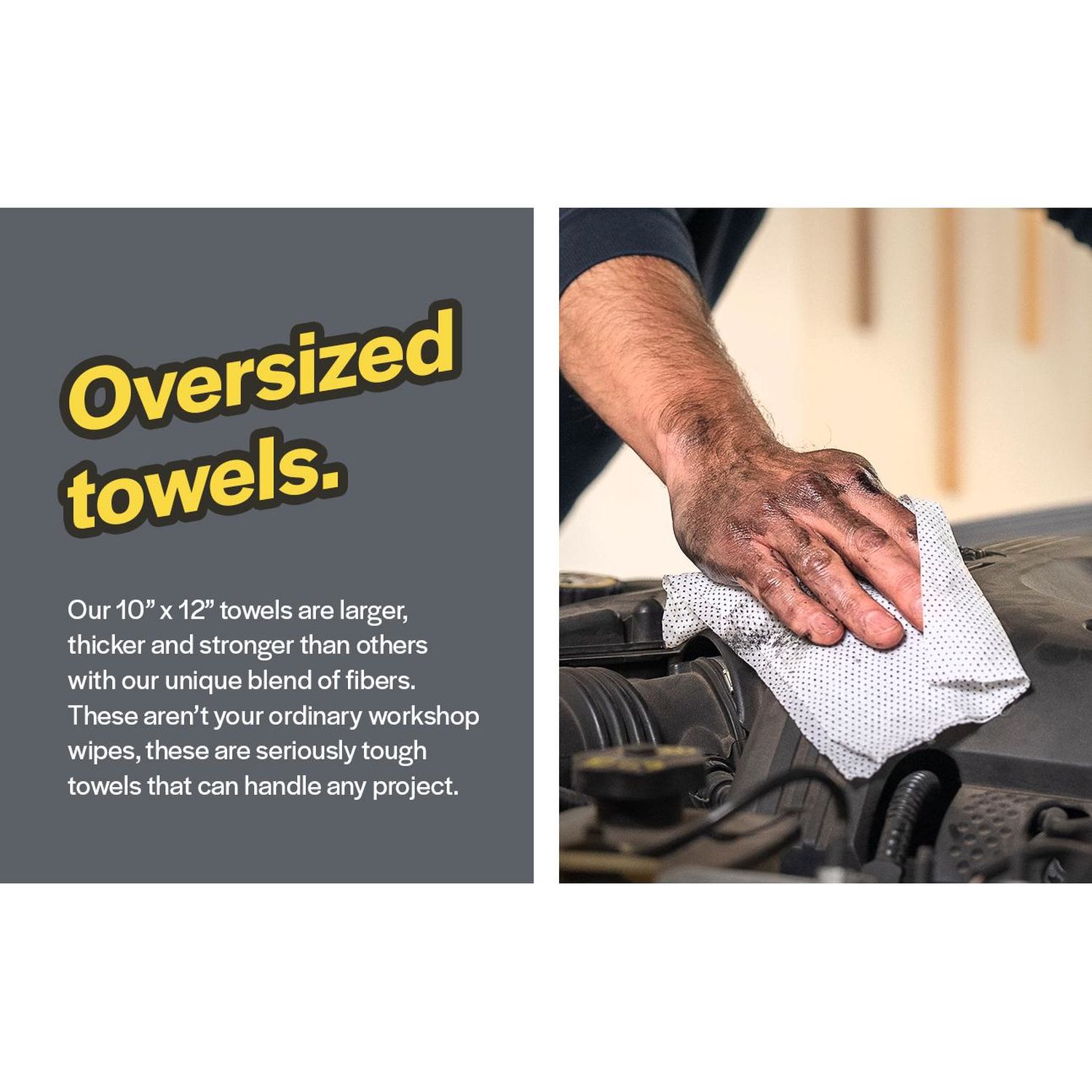 MightyGood Beaded Cleaning Wipe in Bucket 80 Count