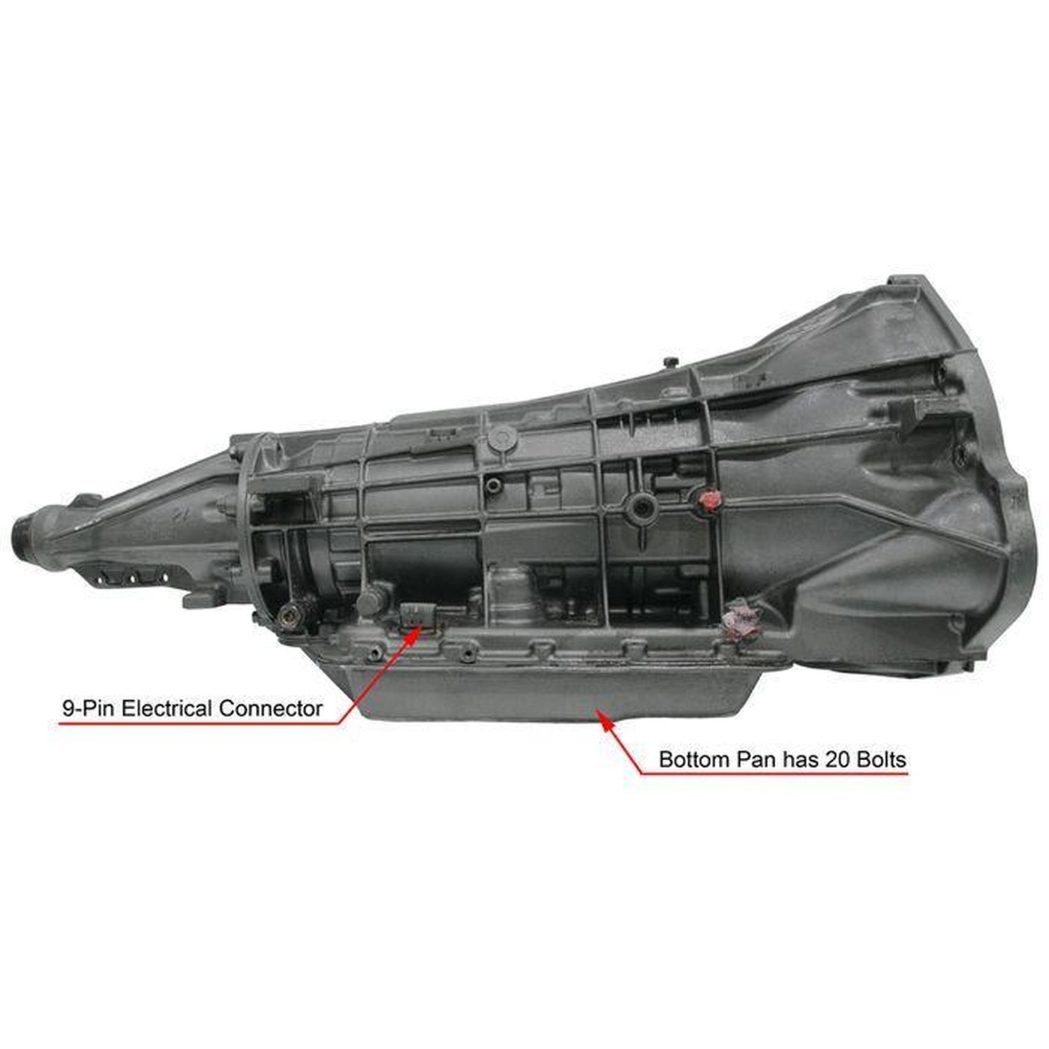 Moveras Remanufactured Automatic Transmission Assembly M00237AB