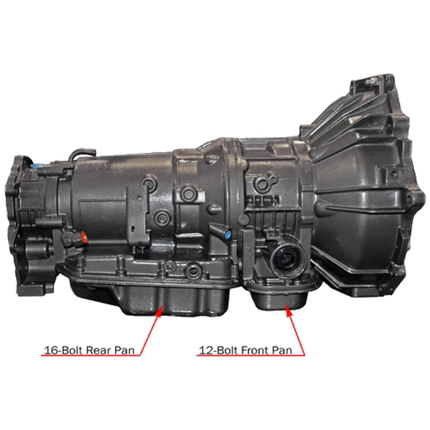 Moveras Remanufactured Automatic Transmission Assembly M01654