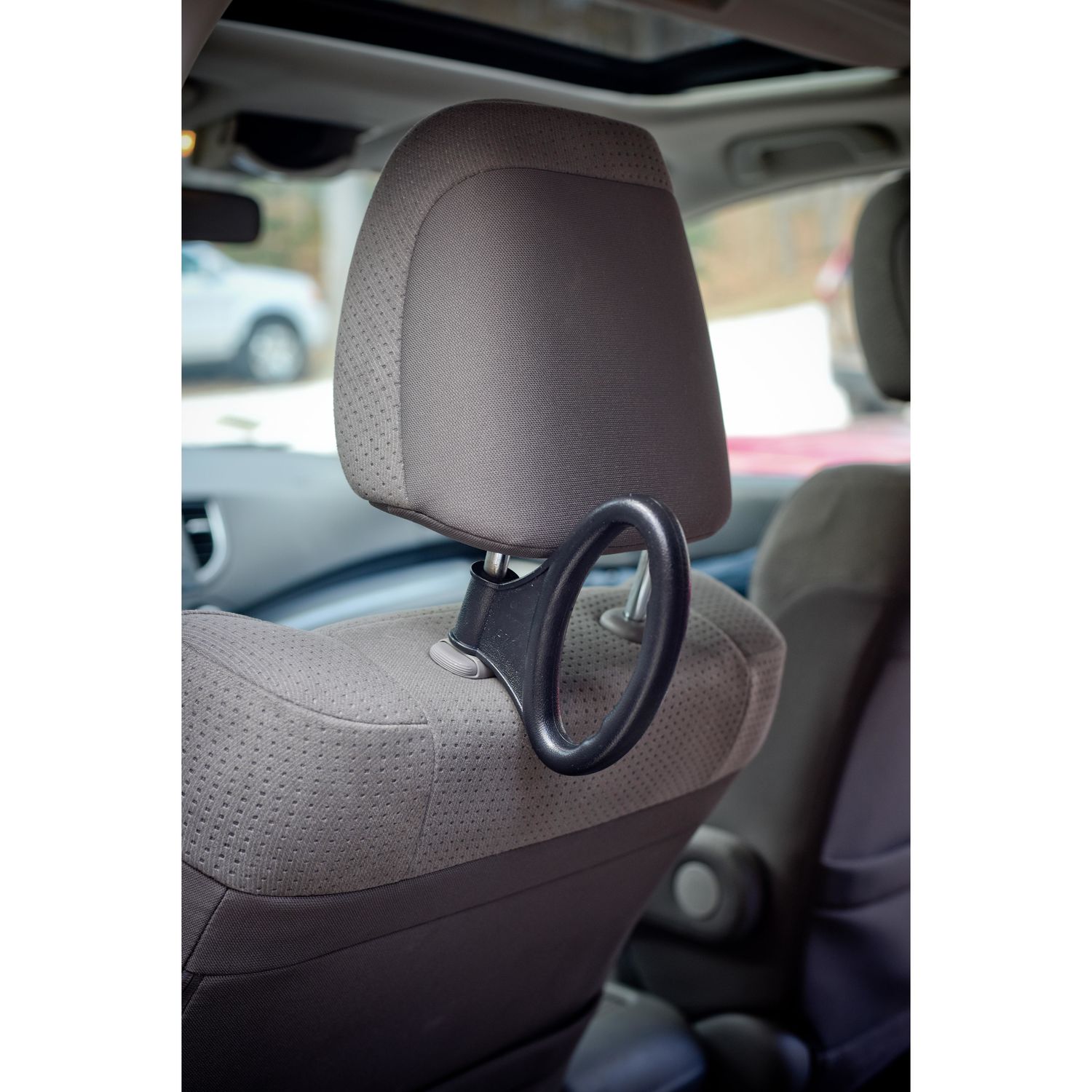 Maxsa Innovations Black Car Butler Helping Handle