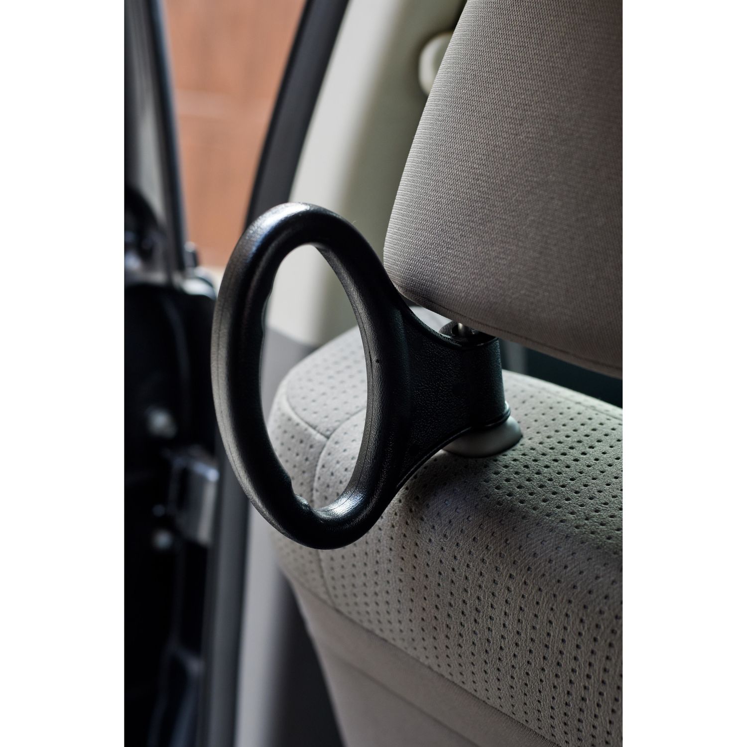 Maxsa Innovations Black Car Butler Helping Handle