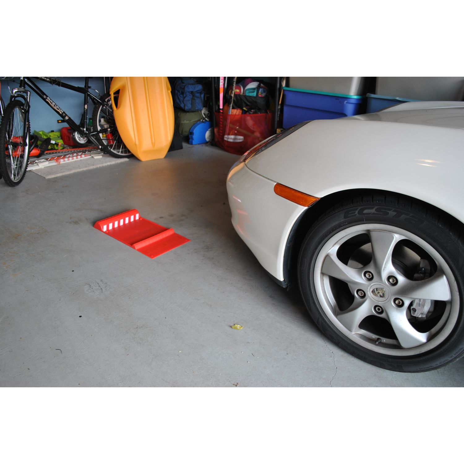 Maxsa Innovations PARK RIGHT Red Parking Mat