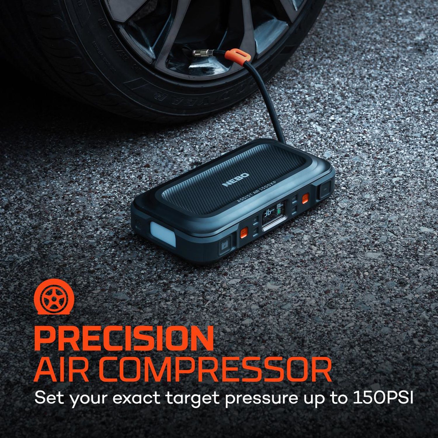Nebo Assist Air 1500XP Jump Starter