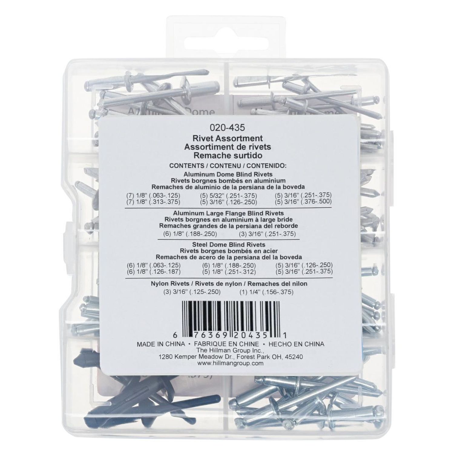 Needa Parts Rivet Tray