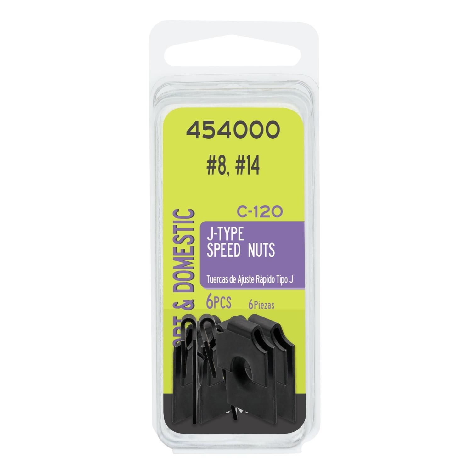 Needa Parts Assorted Speed Nut 6 Piece