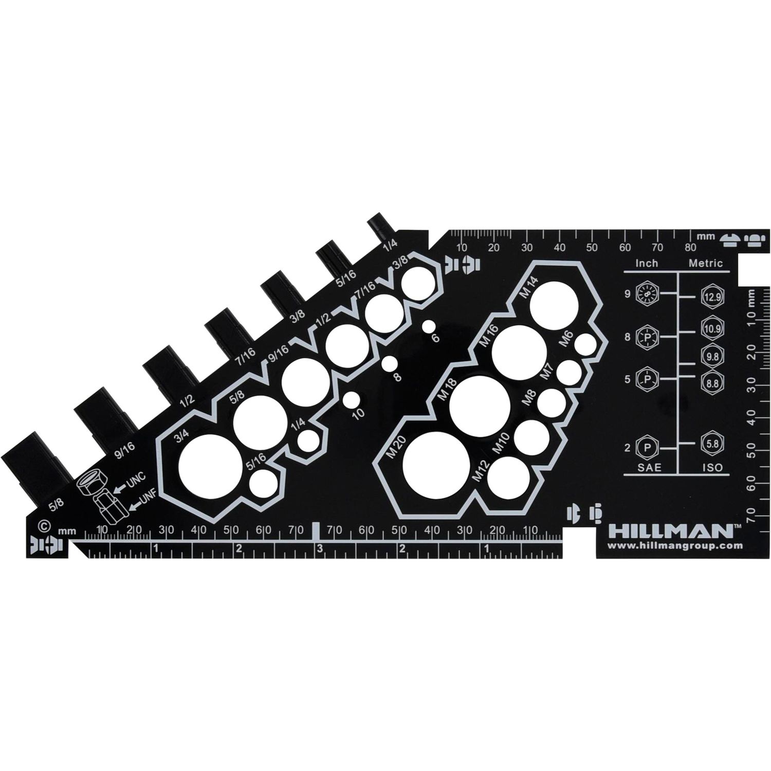 The Hillman Group Bolt, Nut and Screw Gauge