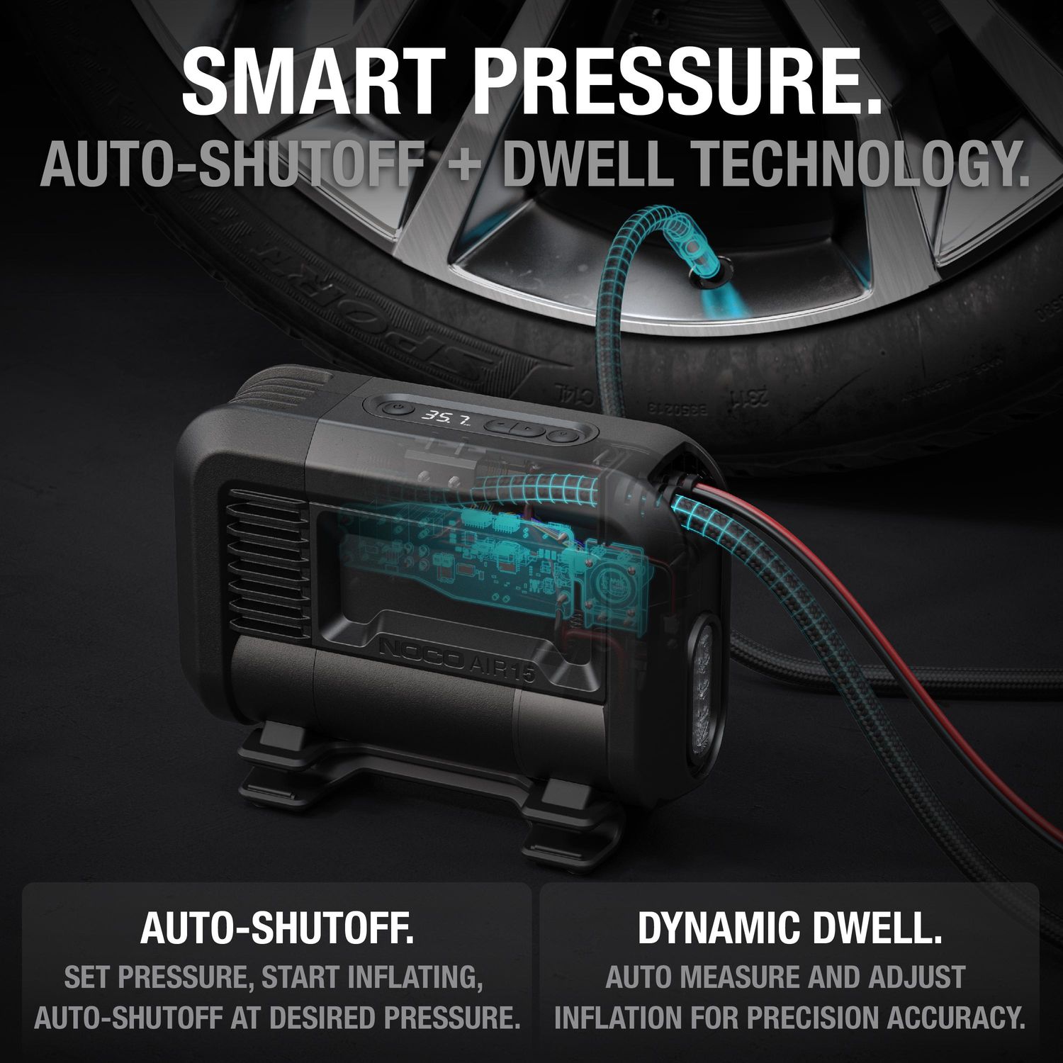 NOCO Ultra Fast Portable Air Compressor AIR15