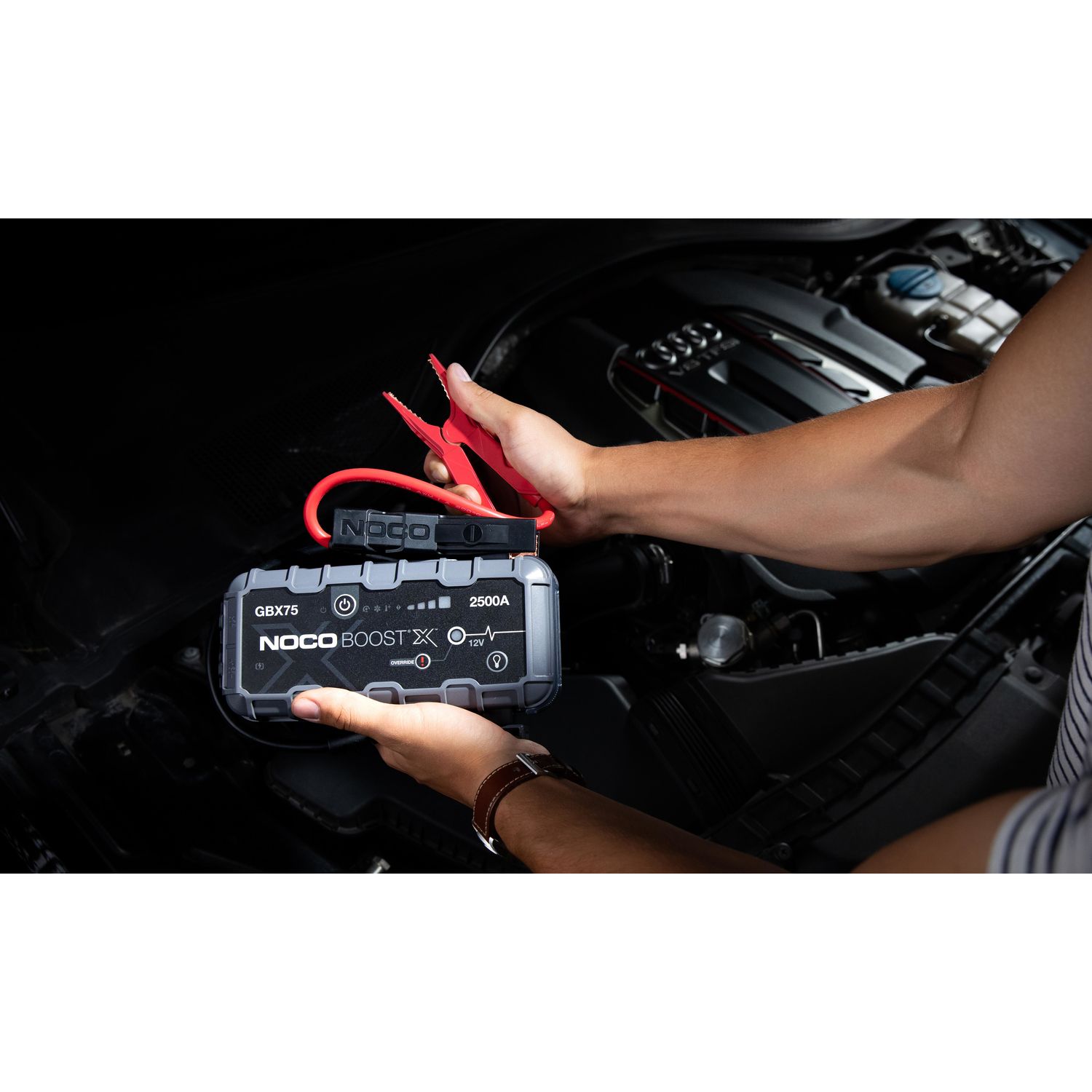 NOCO 2,500 Amps 12 Volt UltraSafe Lithium Jump Starter GBX75