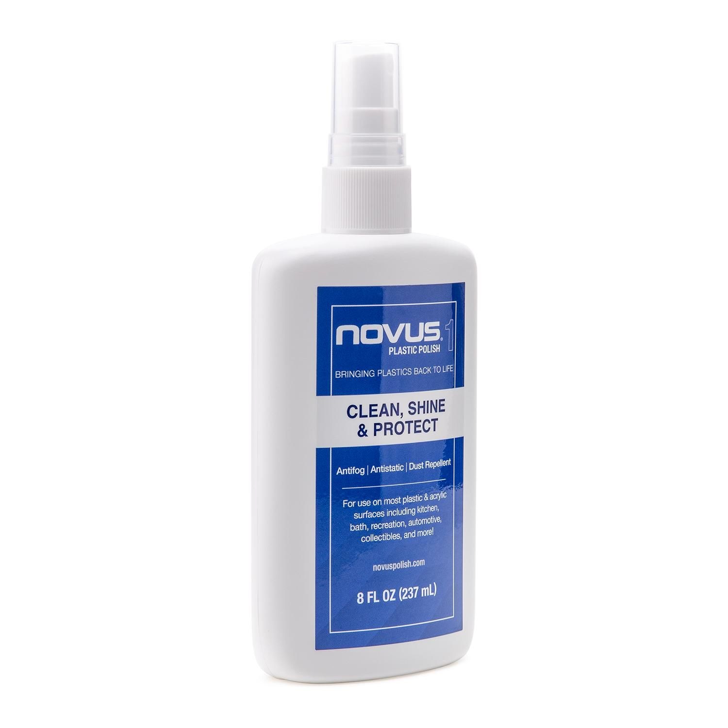 NOVUS Plastic No.1, 2 and 3 Pack Polish Mates Bottle of 8oz