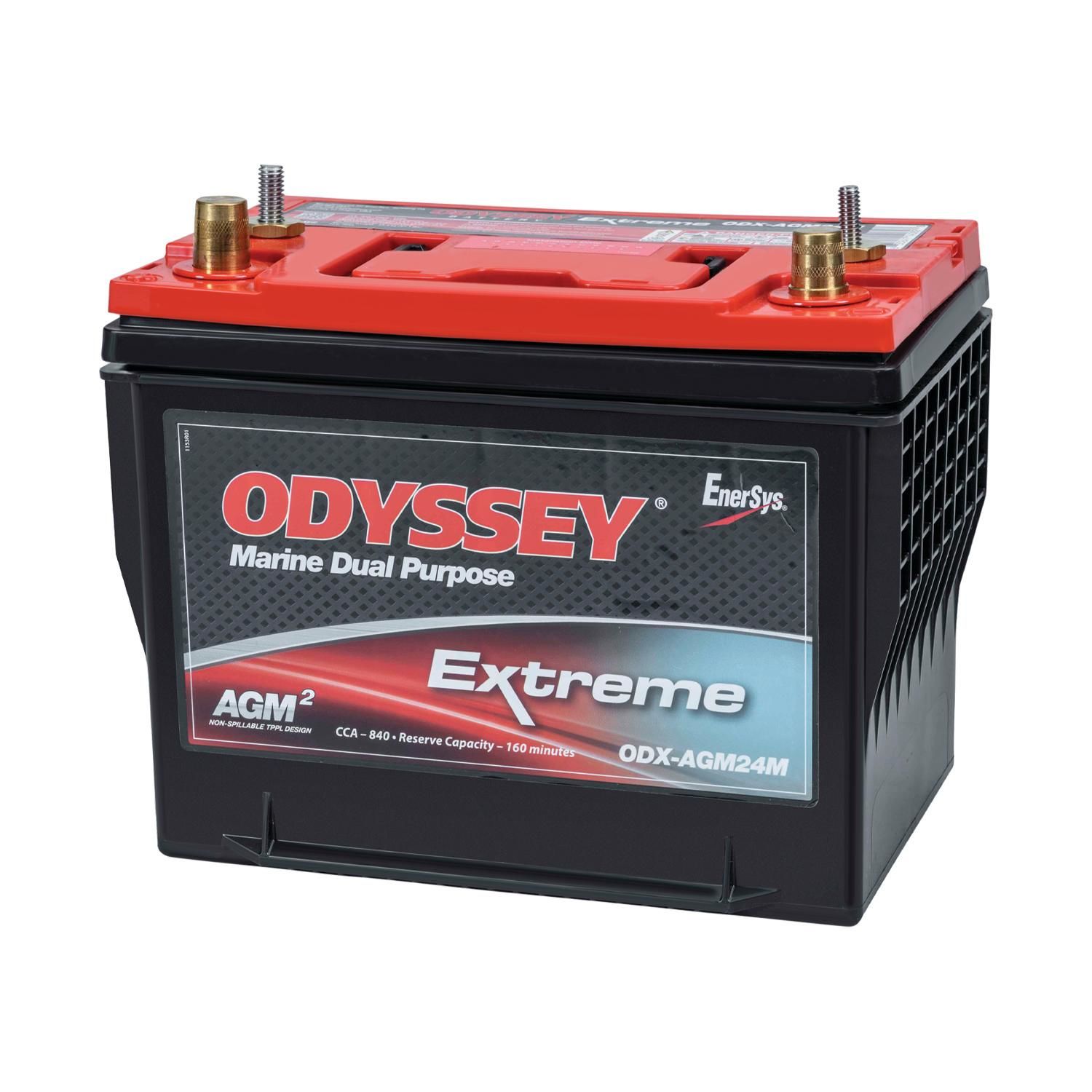 Odyssey Extreme Group Size 24 Marine/RV Dual Purpose Absorbed Glass Mat ...