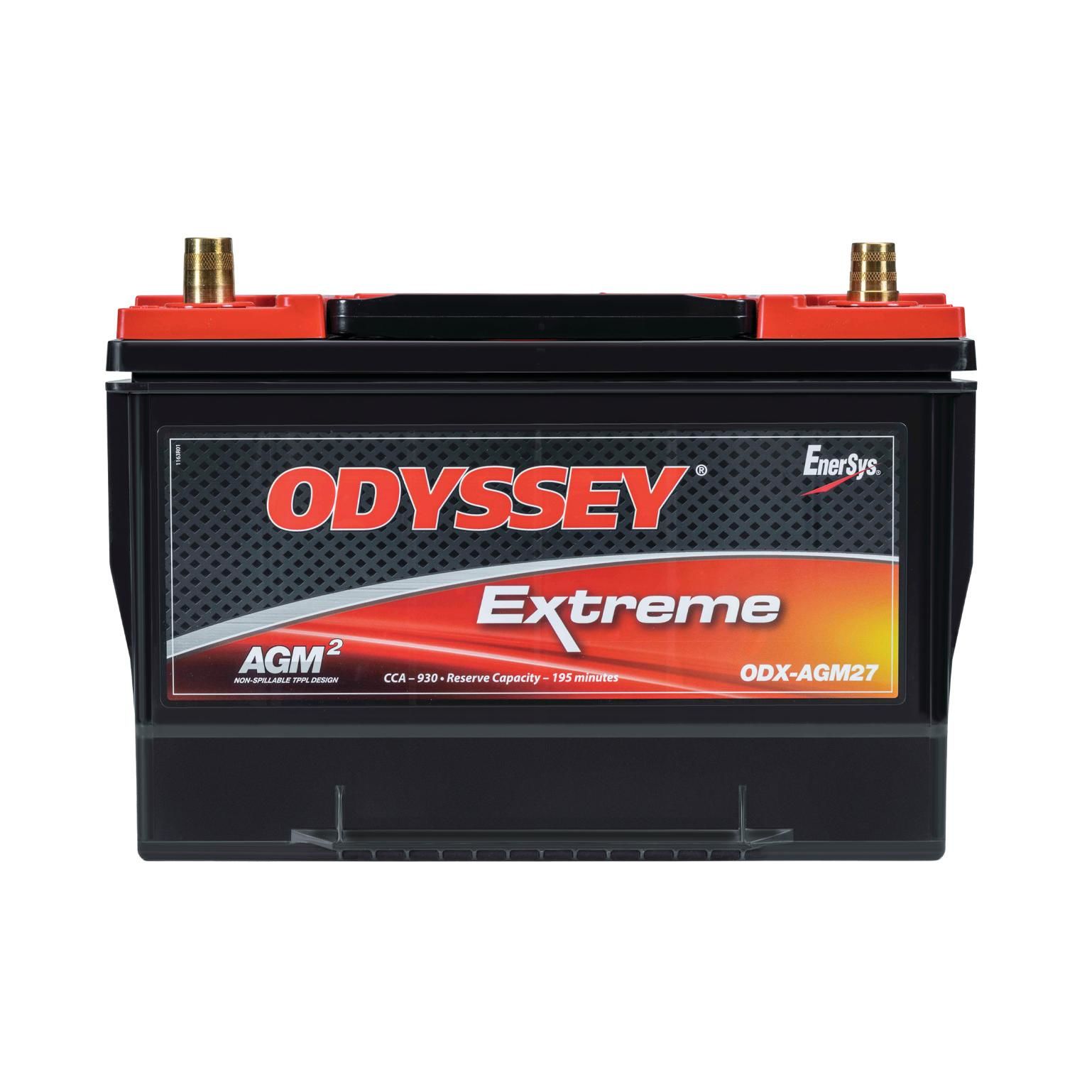 Odyssey Extreme Group Size 27 Absorbed Glass Mat (AGM) Battery ODX-AGM27