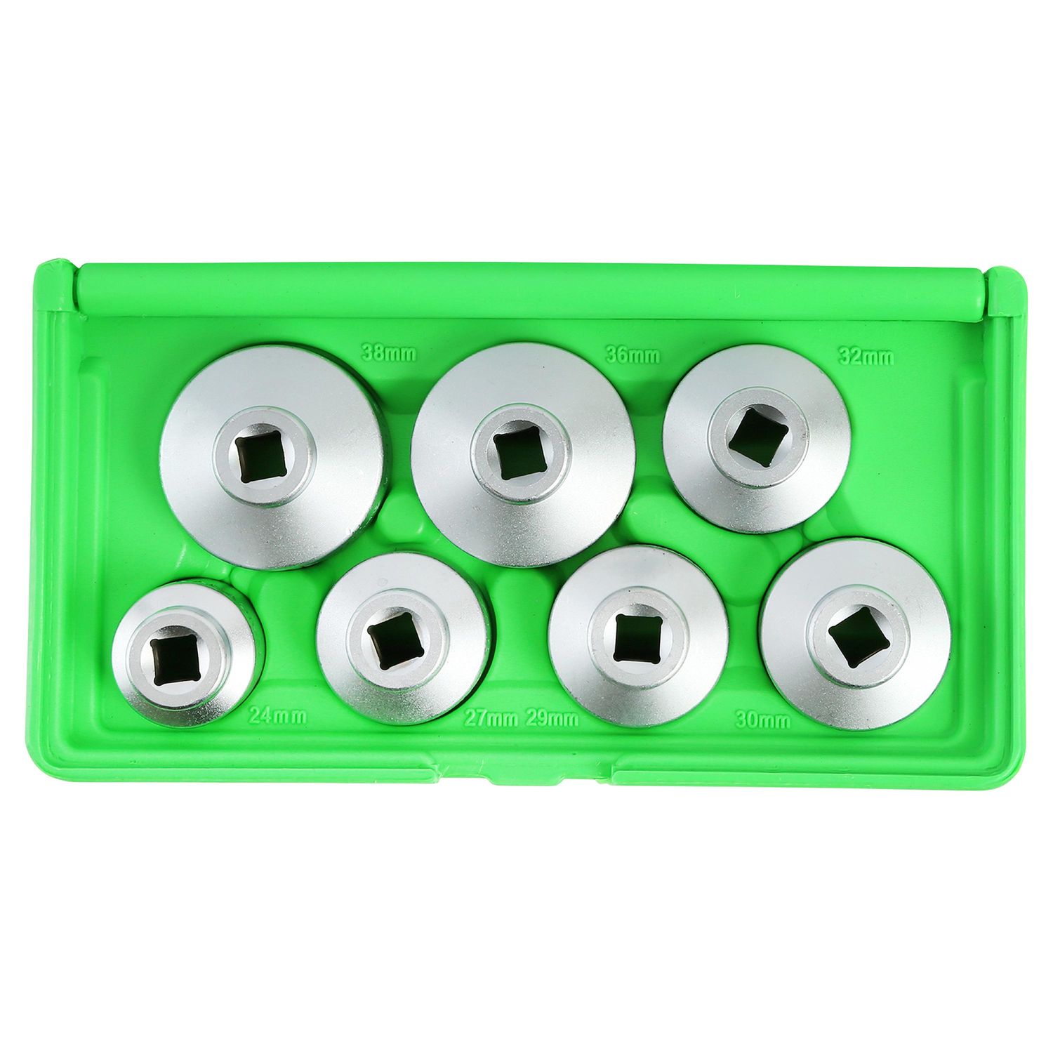 OEMTOOLS Oil Filter Cap Socket Set, 7 Piece