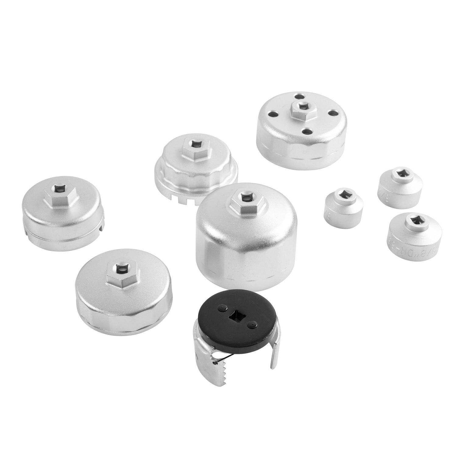 OEMTOOLS Oil Filter Cap Wrench Set, 9 Piece