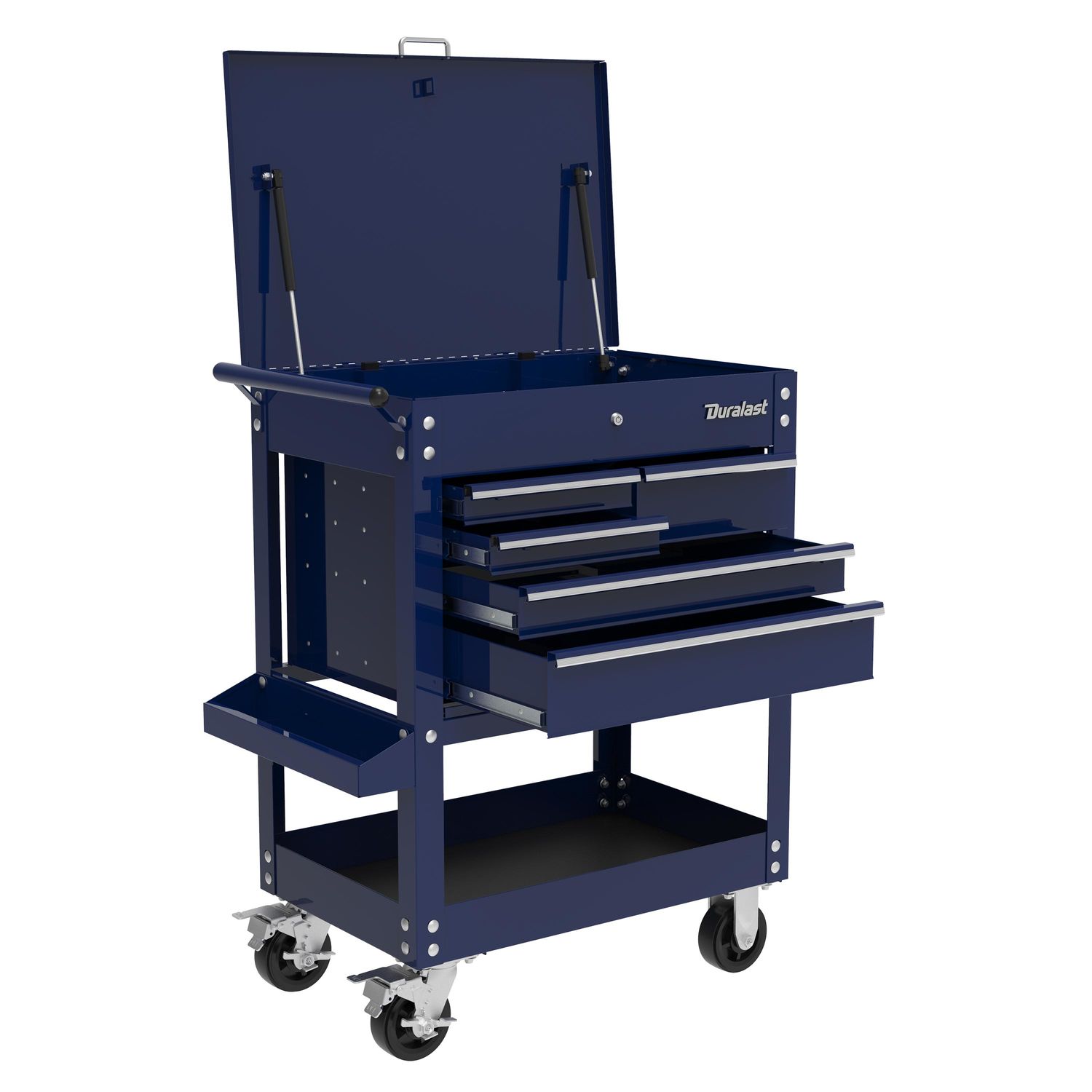 Duralast 30in Blue 5 Drawer Technician Tool Cart