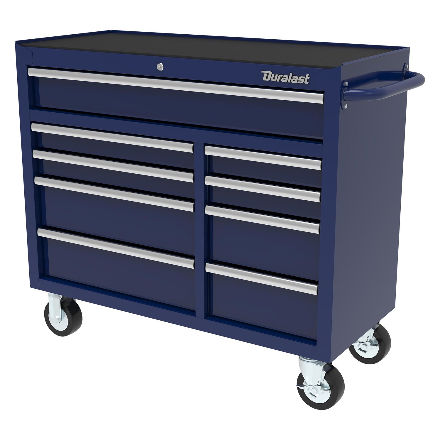 Duralast 42in Blue 9 Drawer Tool Cabinet