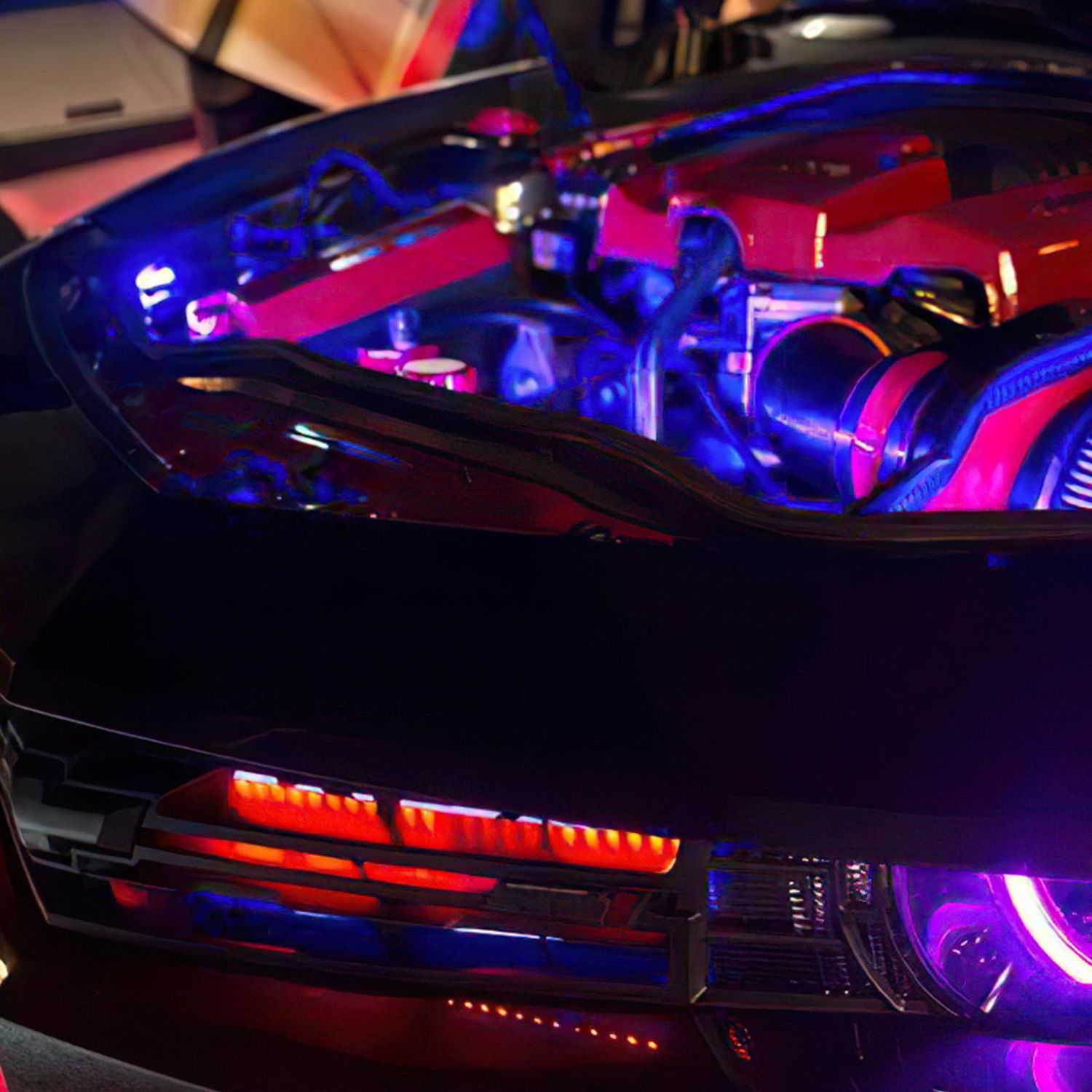 Oracle Lighting UV/Purple 12in Exterior Black Flex LED Strip