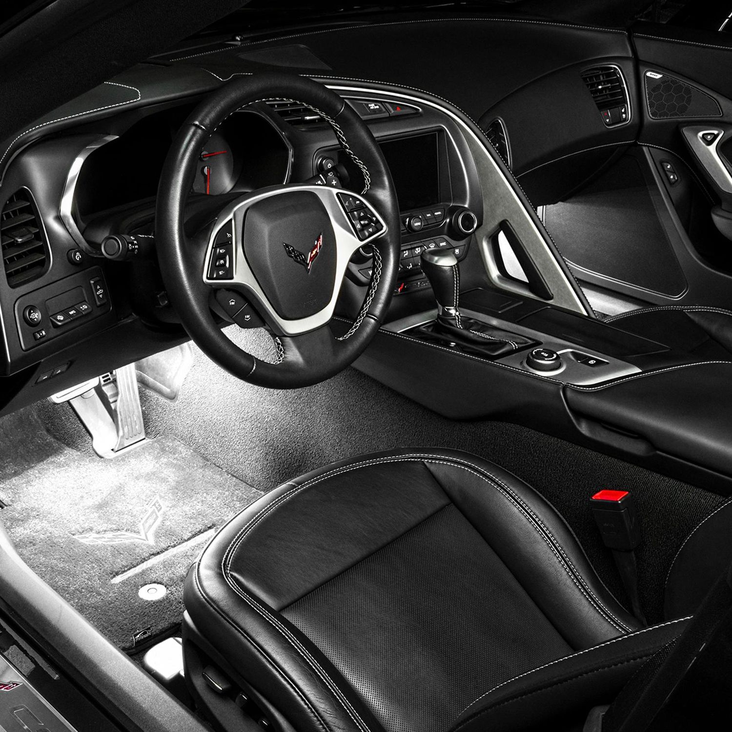 Oracle Lighting White 15in LED Strips Retail Pack Pair