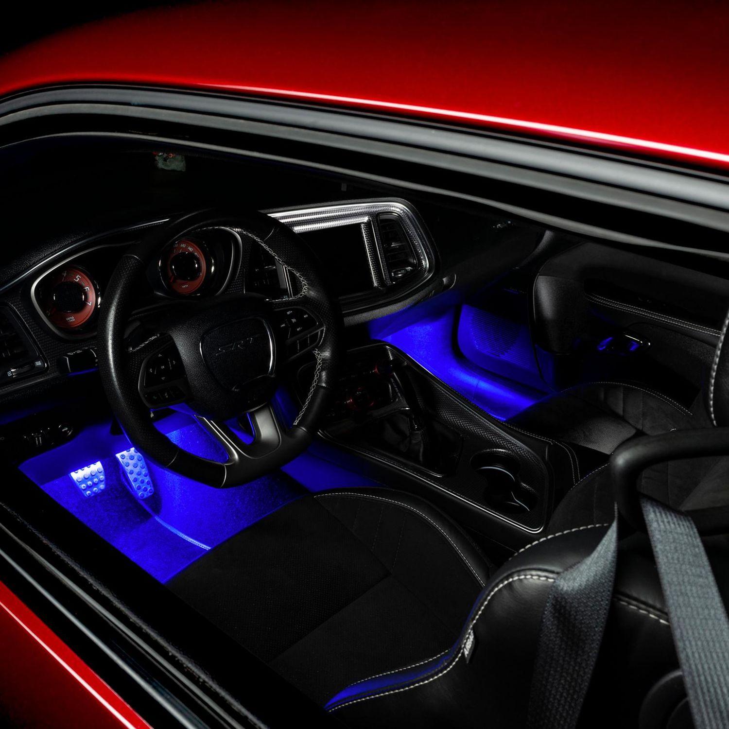 Oracle Lighting Blue 15in LED Strips Retail Pack Pair