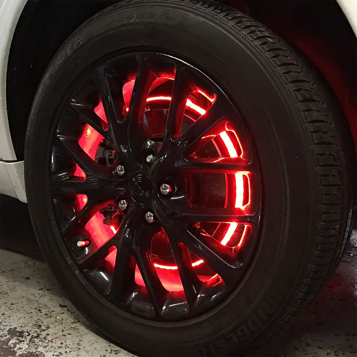 Oracle Lighting Red Double LED Illuminated Wheel Ring Brake Light