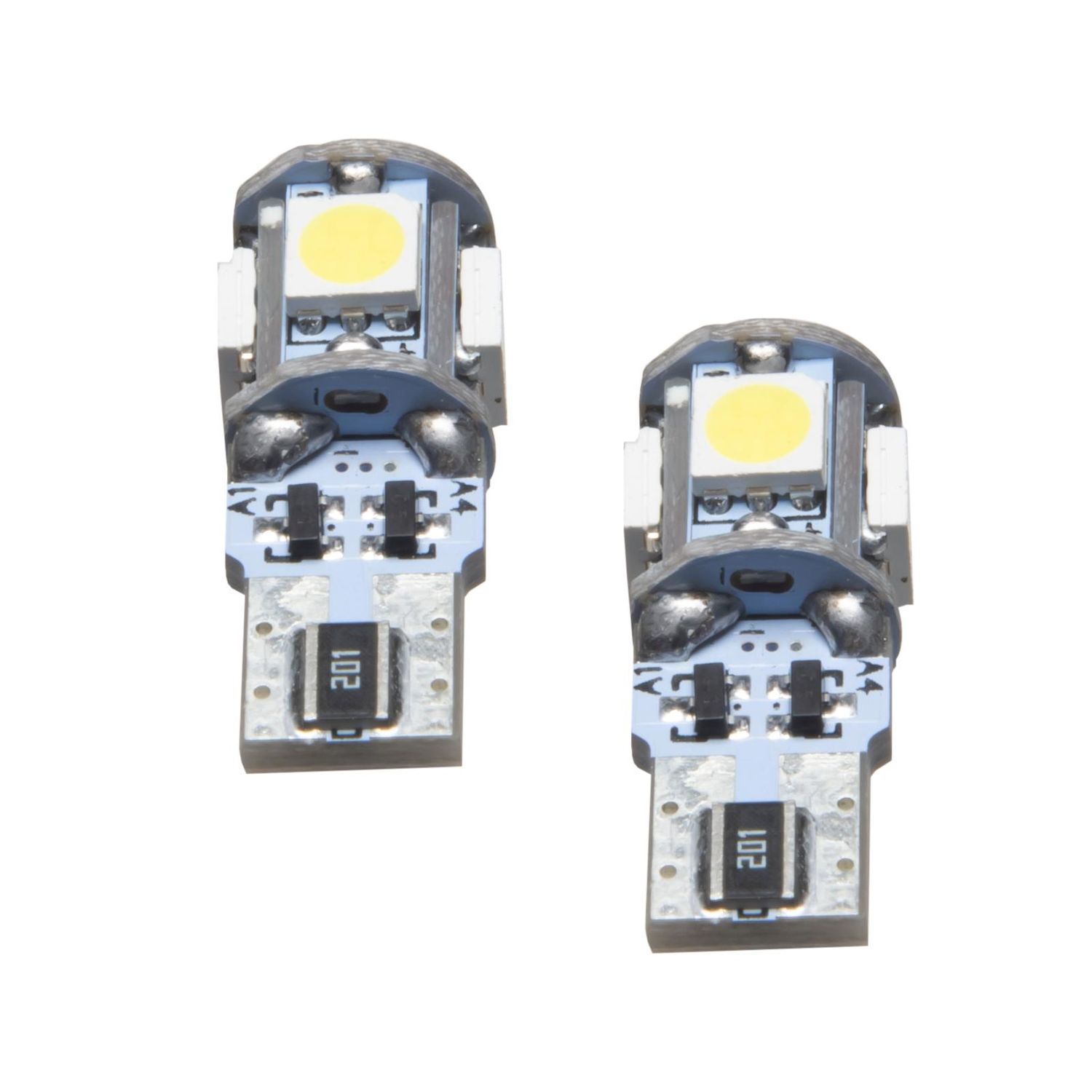 Oracle Lighting Cool White T10 9 LED 3 Chip SMD Bulbs Pair