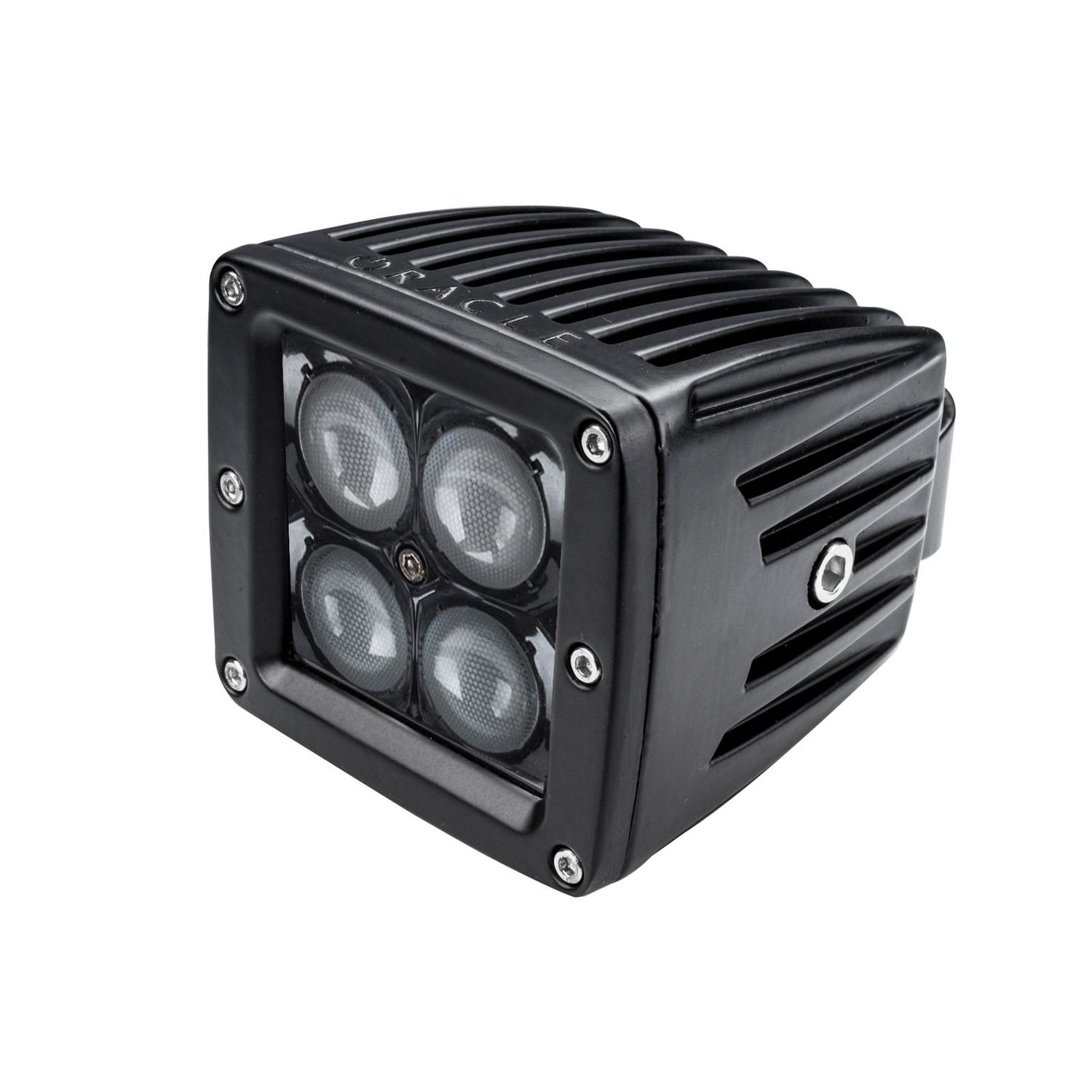 Oracle Lighting Black Series 3in 6,000K 20 Watts LED Square Spot/Flood ...