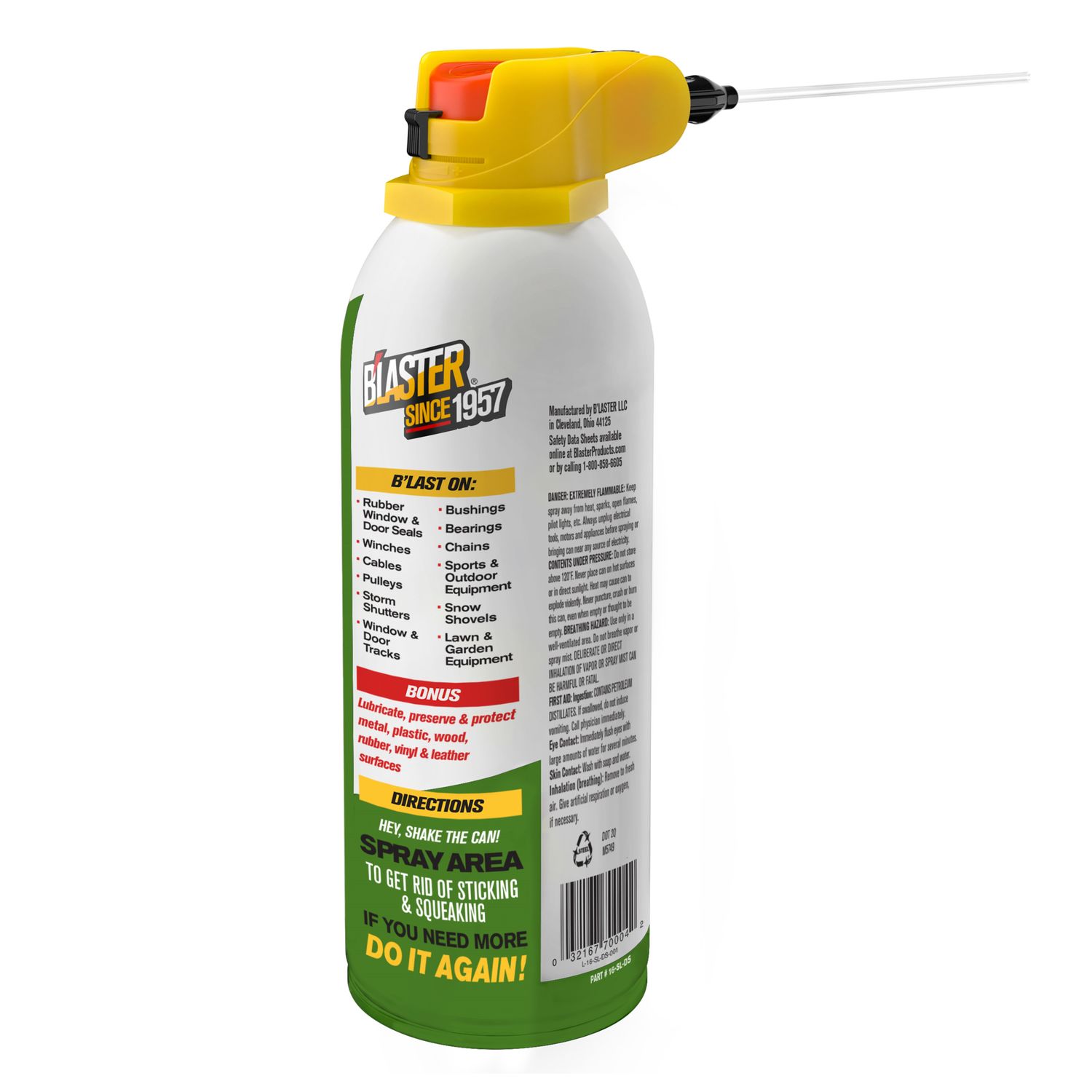 Blaster Silicone Lubricant Spray 11oz