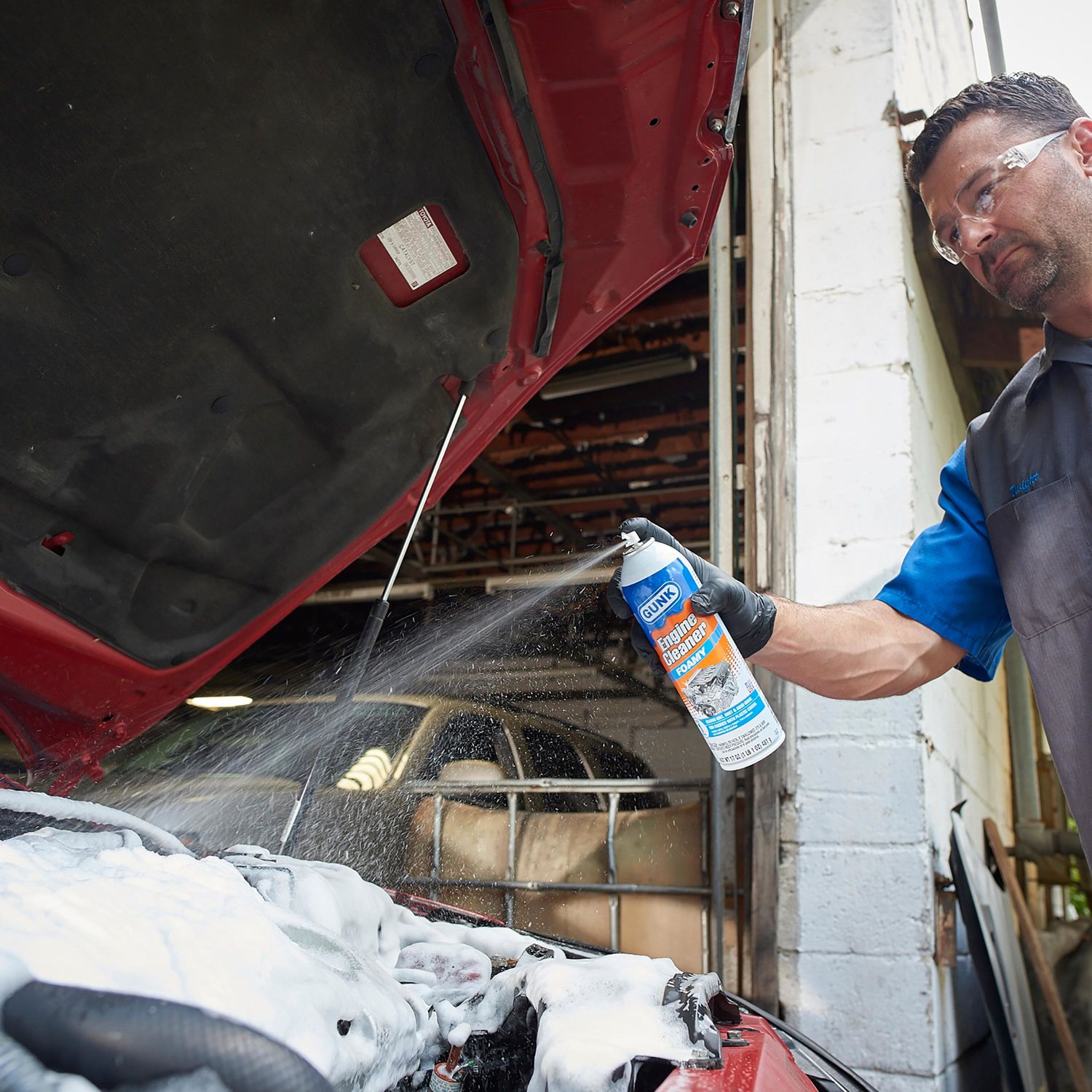 GUNK Foamy Engine Cleaner 17oz