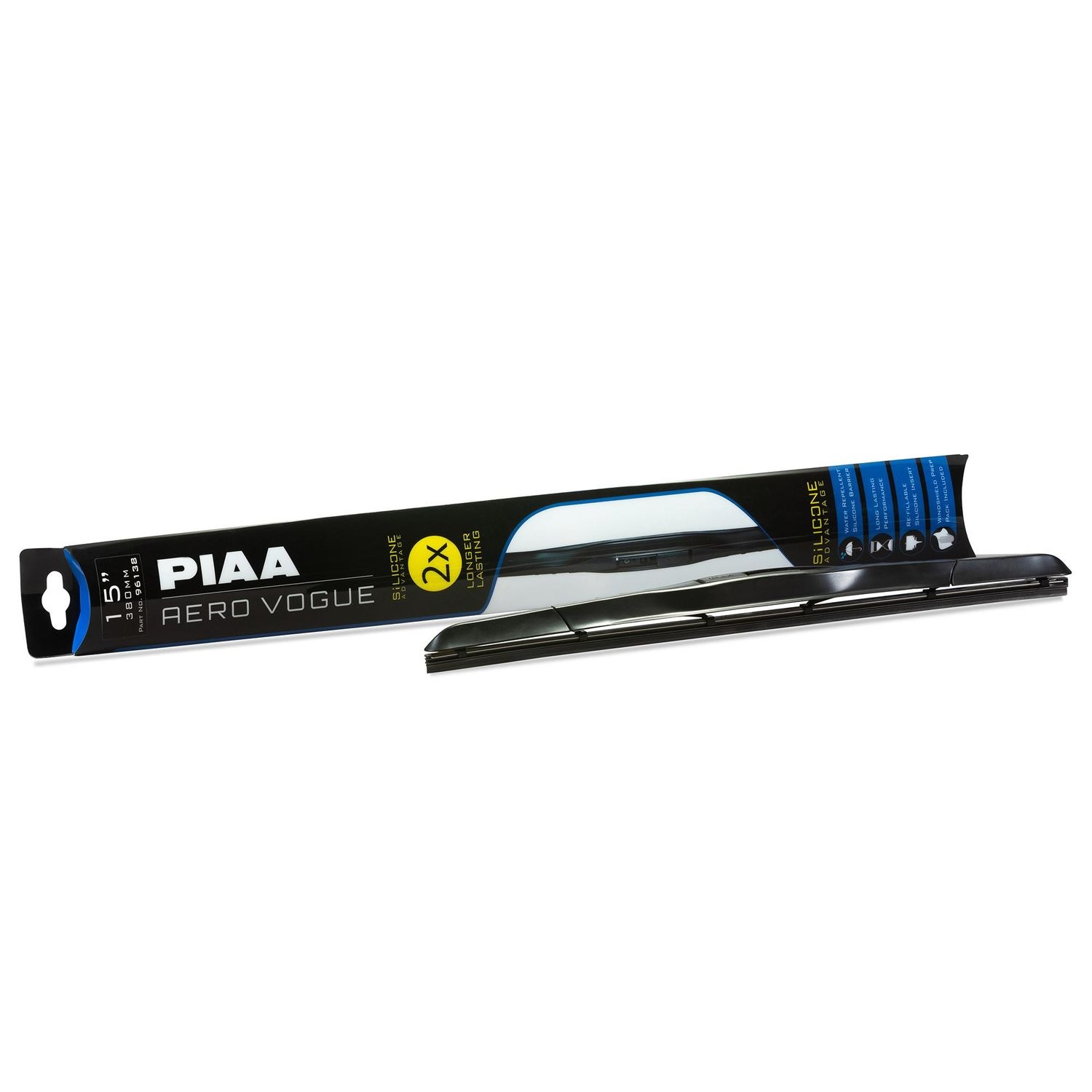 PIAA Aero Vogue 15in Hybrid Design Wiper Blade