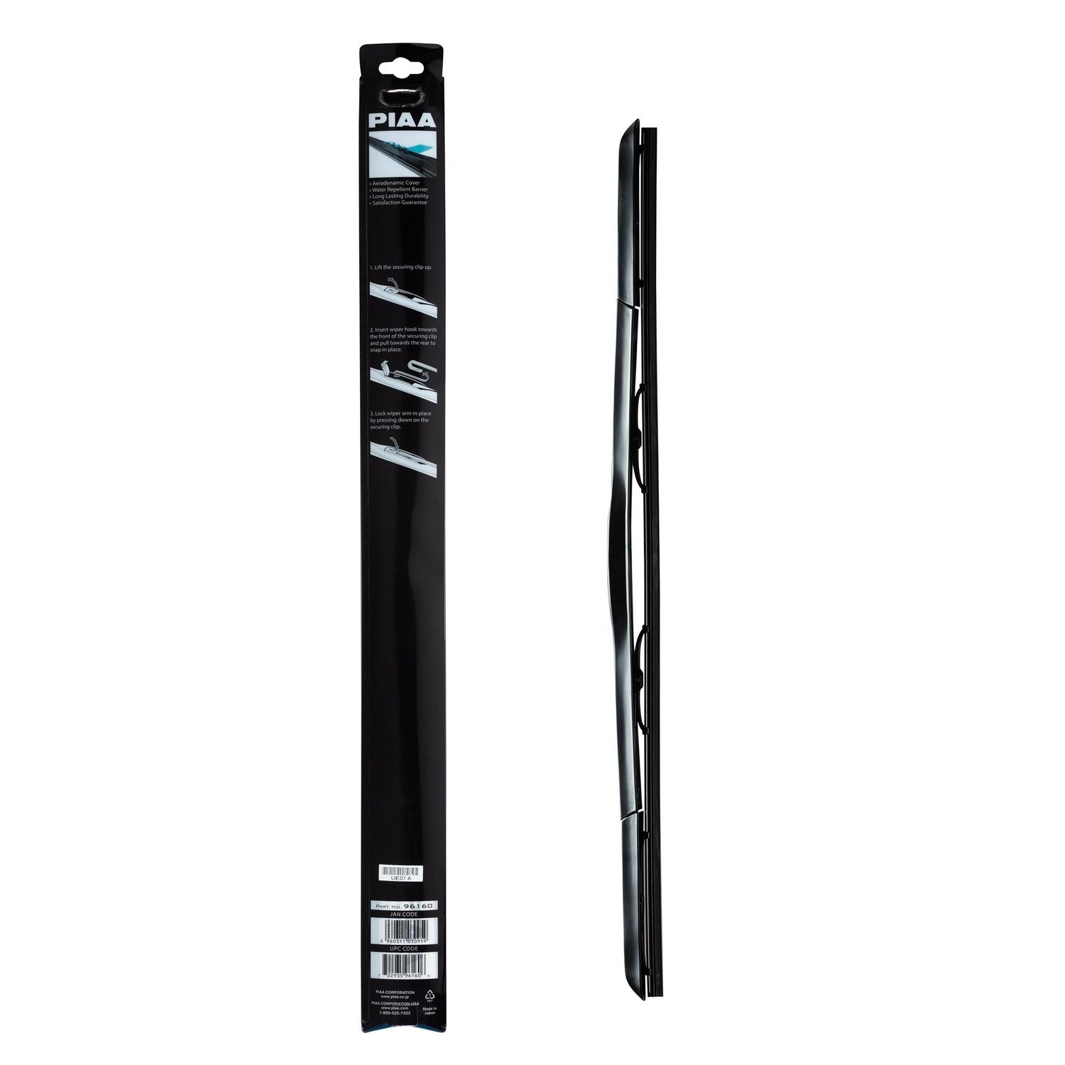 PIAA Aero Vogue 24in Hybrid Wiper Blade