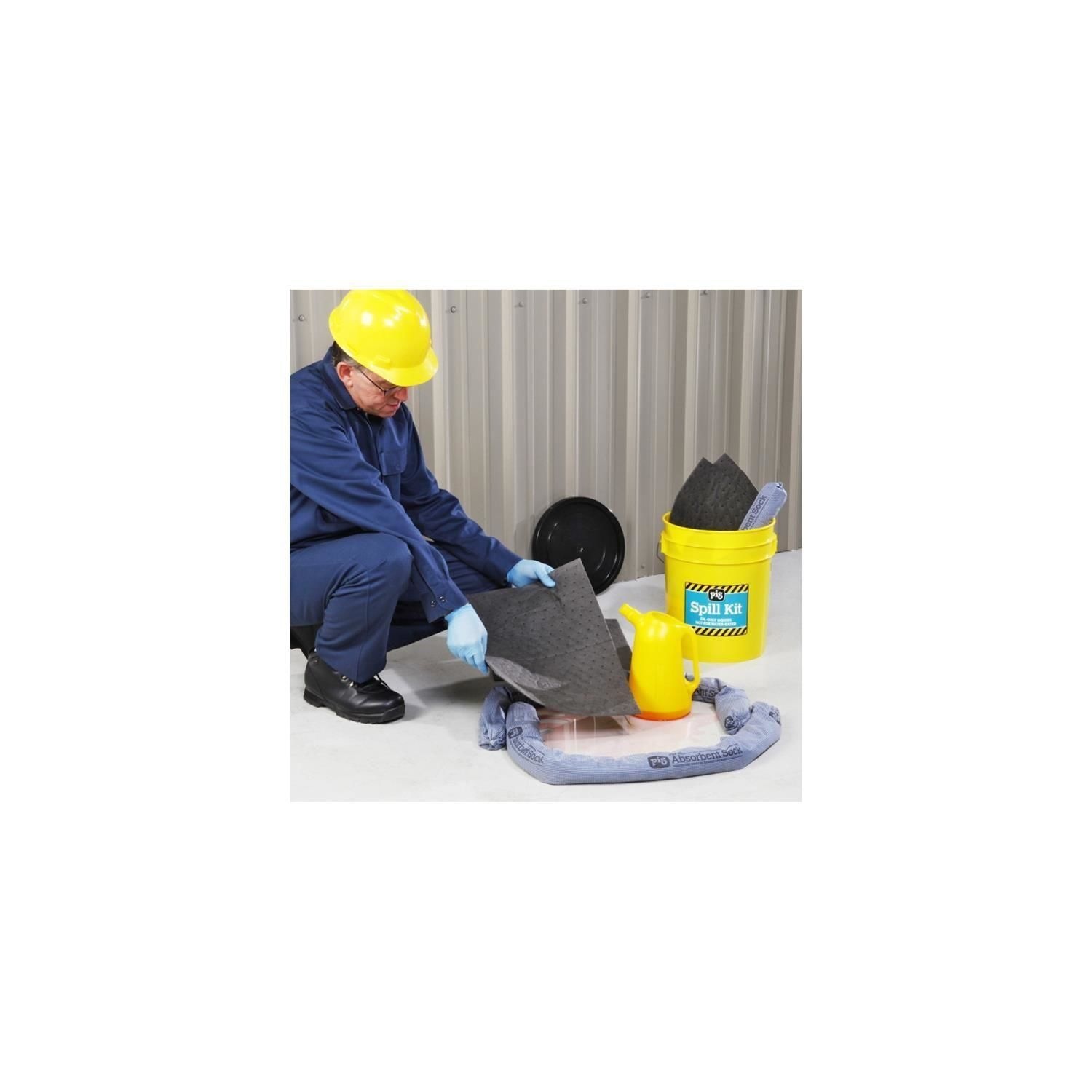 New Pig Spill Bucket Kit 4.4 Gallon