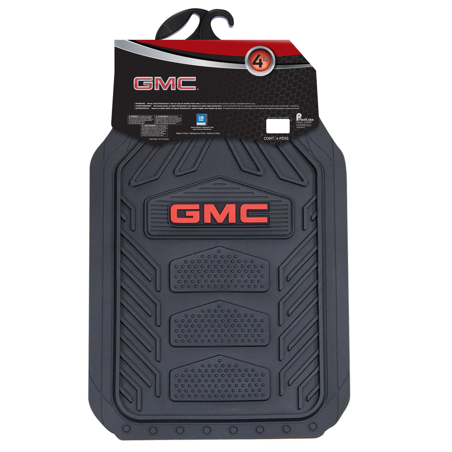 Plasticolor GMC Weatherpro Floor Mat Set 4 Piece