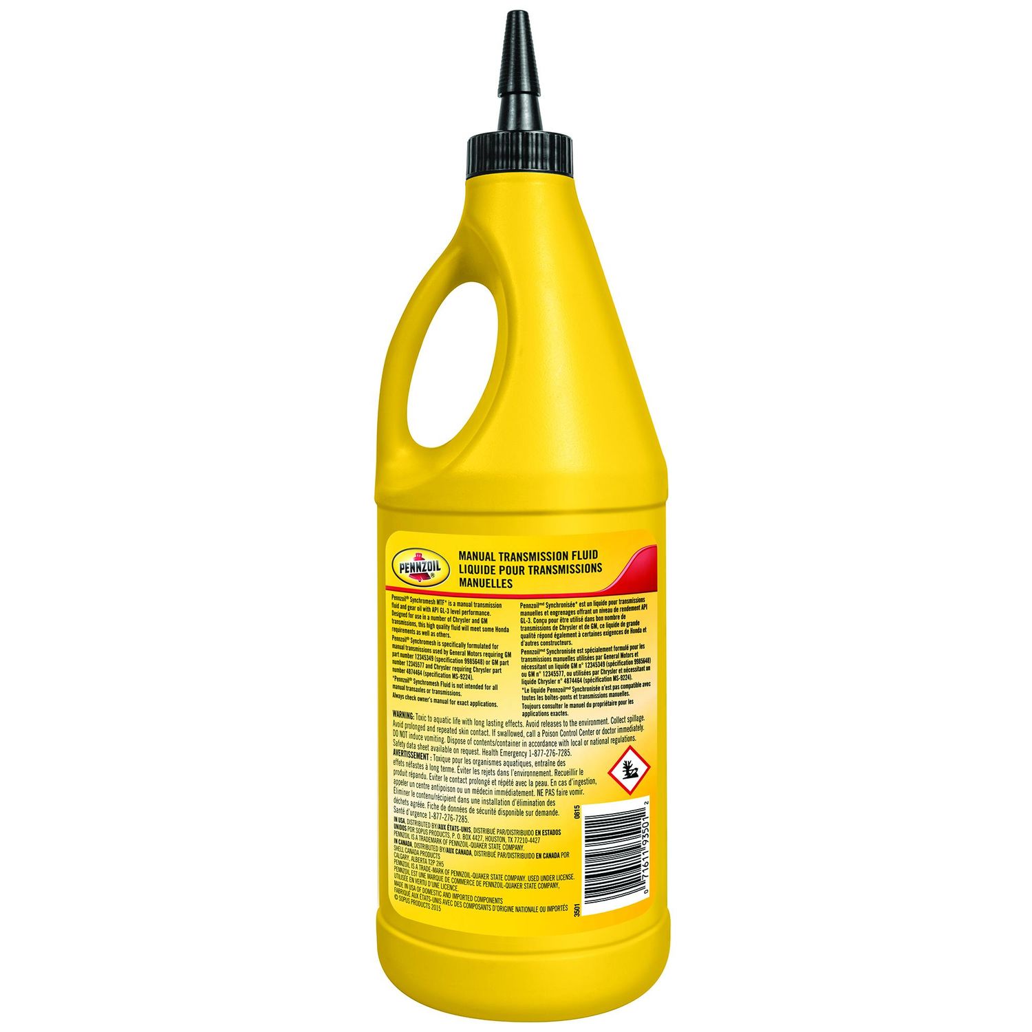 Pennzoil Synchromesh Transmission Fluid 1 Quart