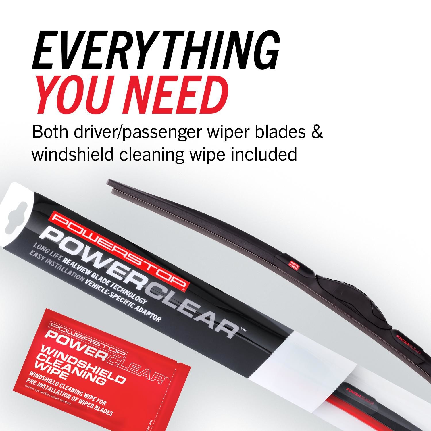 PowerClear 22in Wiper Blade Set PCK-2222-1