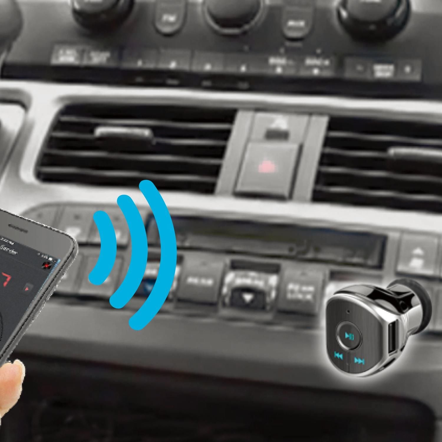 Premier Bluetooth FM Transmitter with APP Premier Bluetooth FM Transmitter with APP