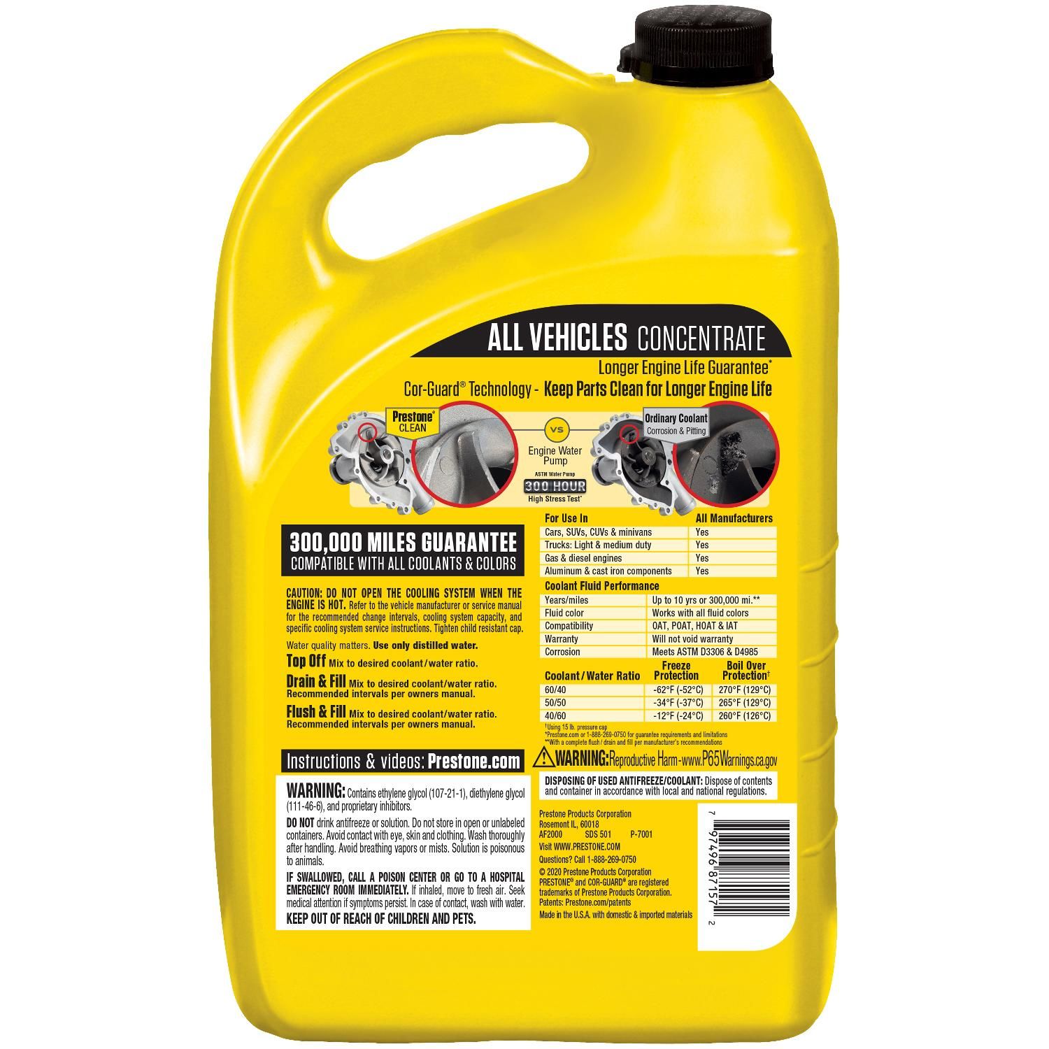 Prestone Antifreeze/Engine Coolant AF-2000 Prestone Antifreeze/Engine Coolant AF-2000