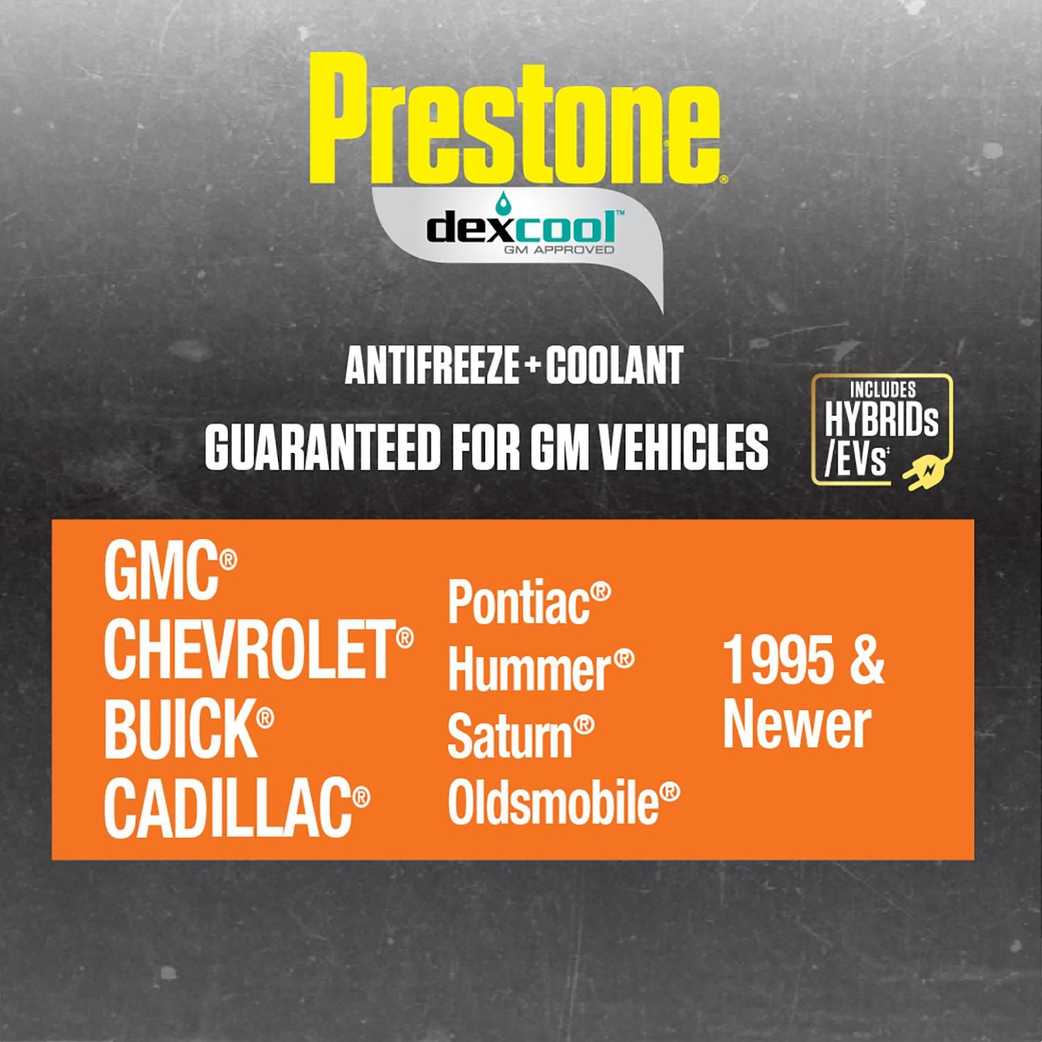 Prestone Antifreeze and Coolant Orange Dex-Cool Concentrate