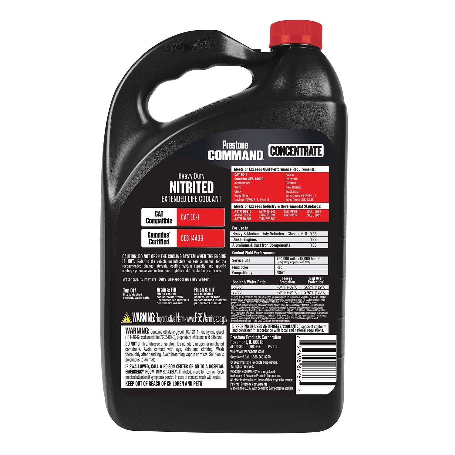 Prestone Red Engine Coolant and Antifreeze Concentrate
