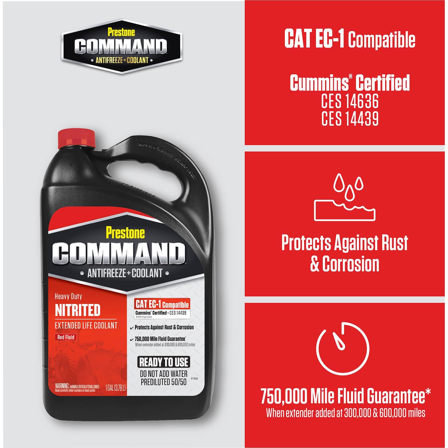 Prestone Red Engine Coolant and Antifreeze Concentrate