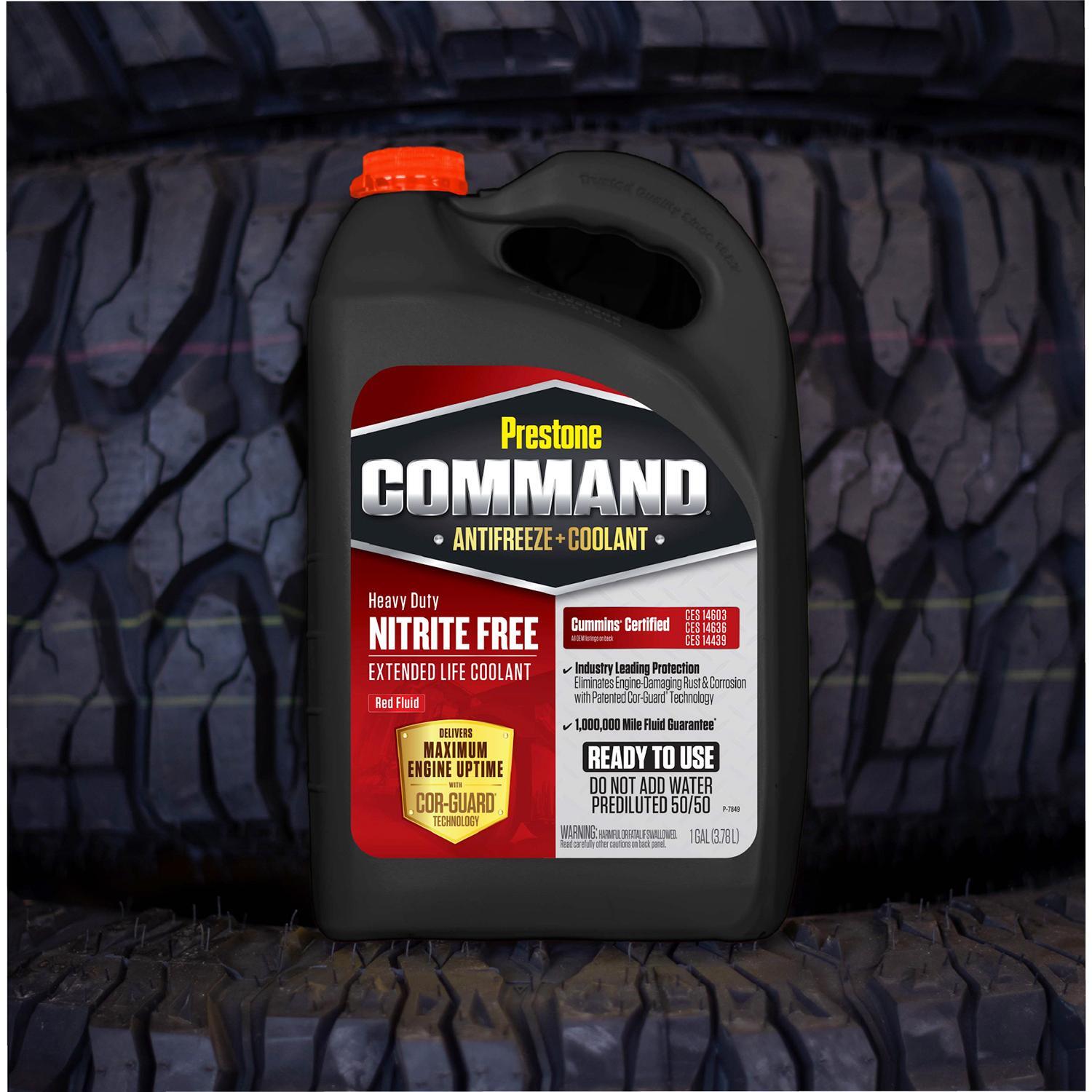 Prestone Red Engine Coolant and Antifreeze Pre-Mixed