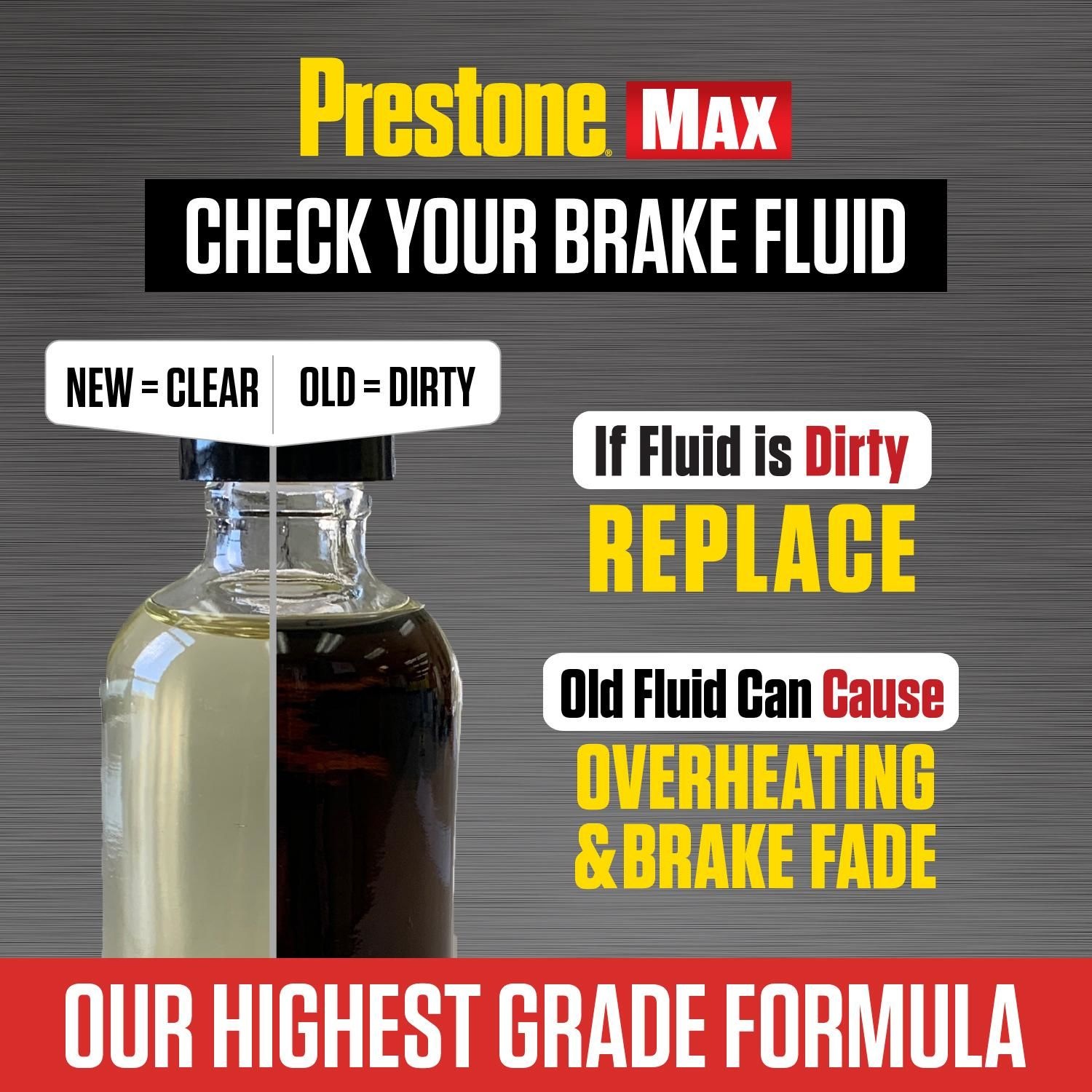 Prestone DOT 3 Brake Fluid 32oz