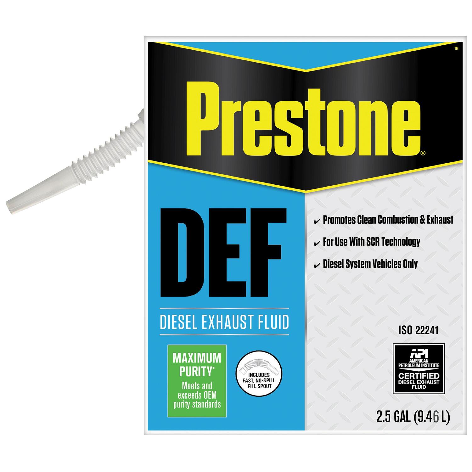 Prestone Diesel Exhaust Fluid 2.5 Gallon