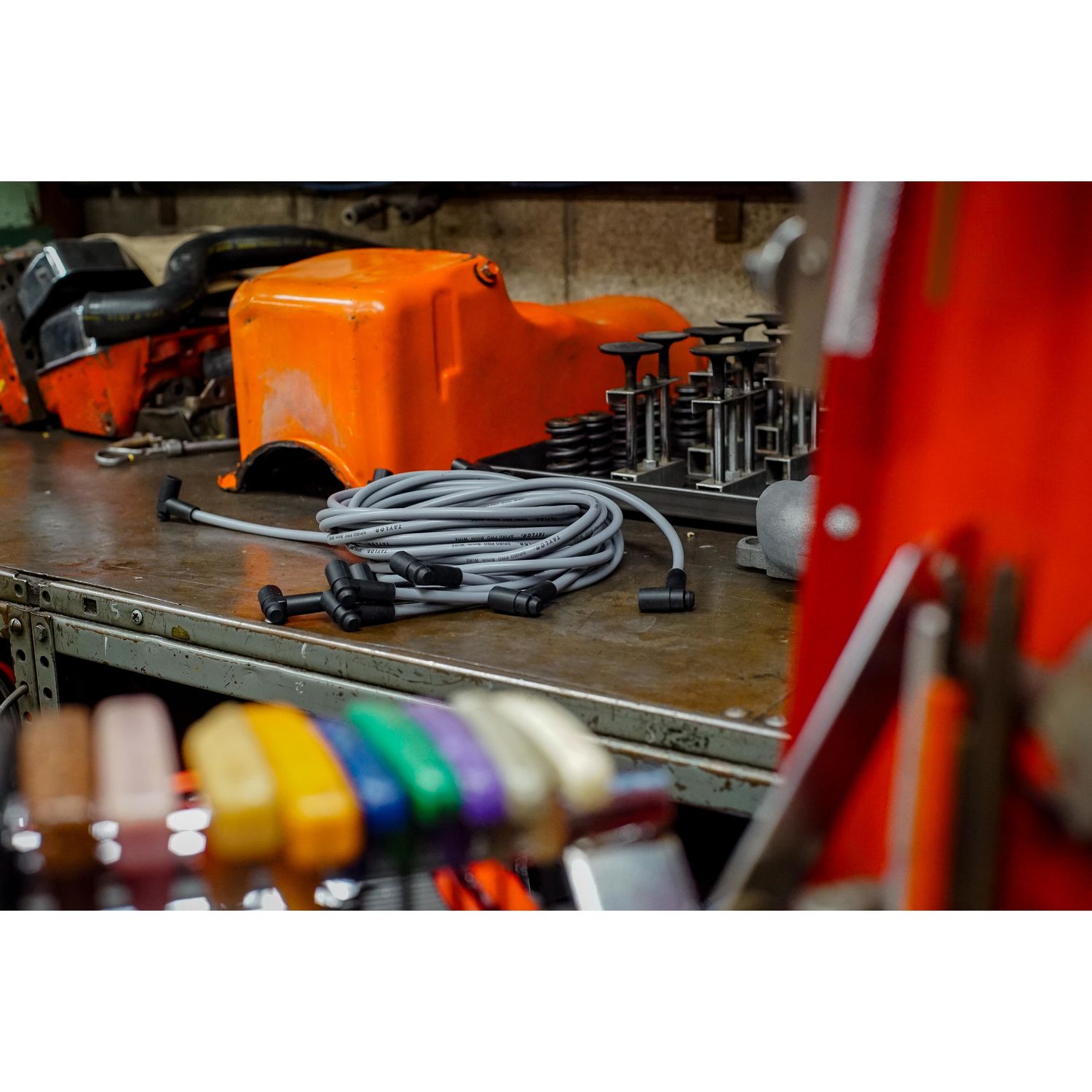 Taylor Cable 8mm Gray 8 Cylinder Spiro-Pro 135 Degree Universal Wire Set