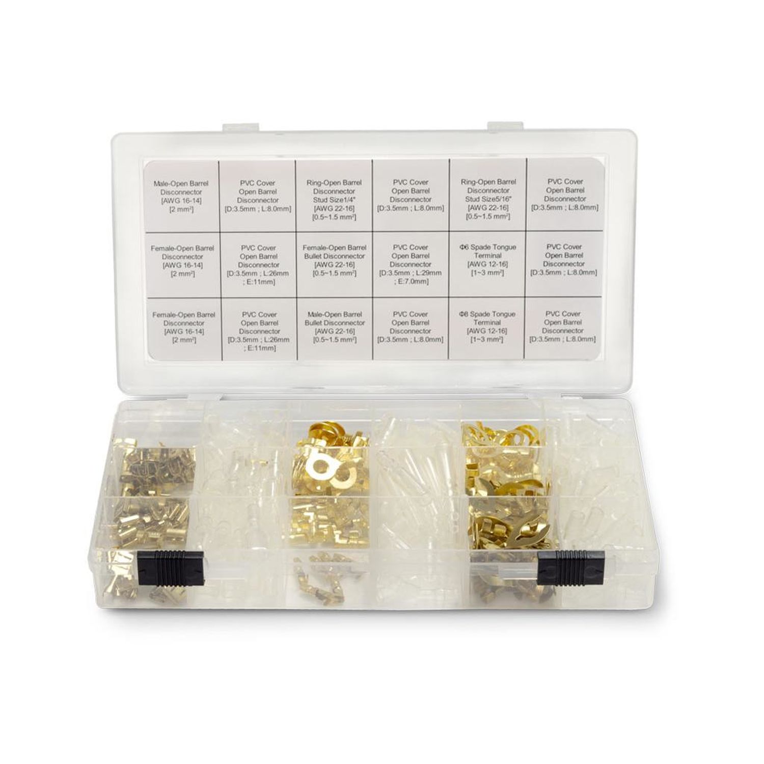 Pertronix Open Barrel Terminal Kit 326 Piece with PVC Cover for Terminal