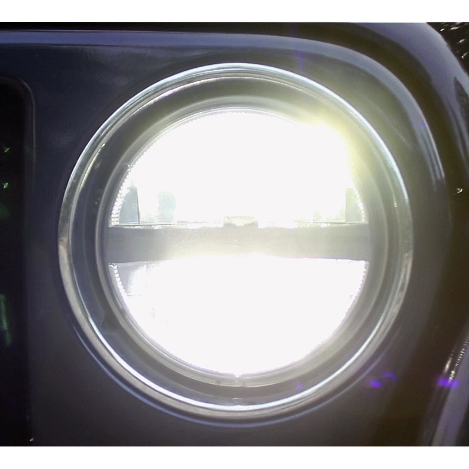 Peterson White 7in Round Par 56 LED Headlight