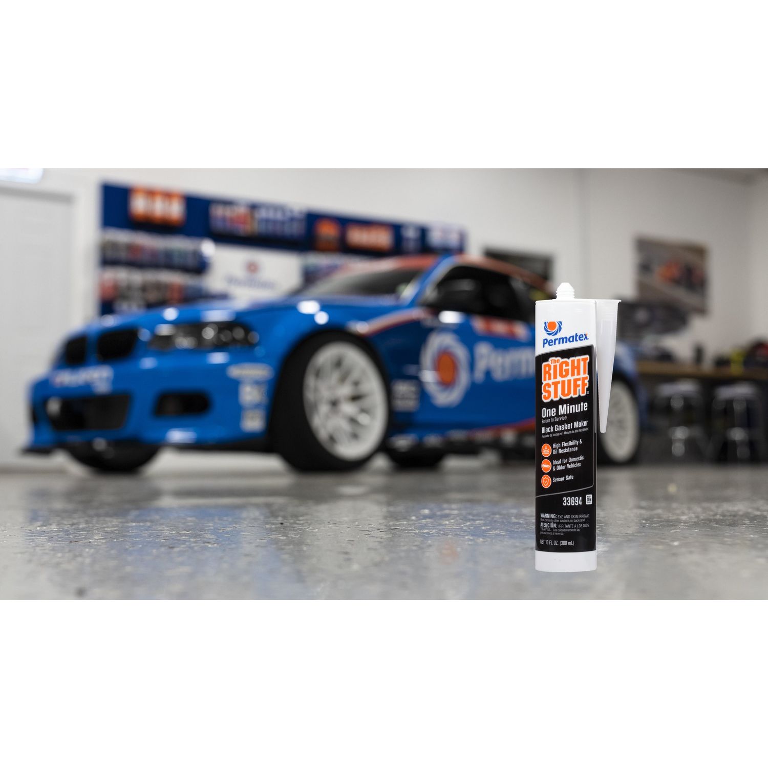 Permatex The Right Stuff Black One Minute Gasket Maker 10 oz