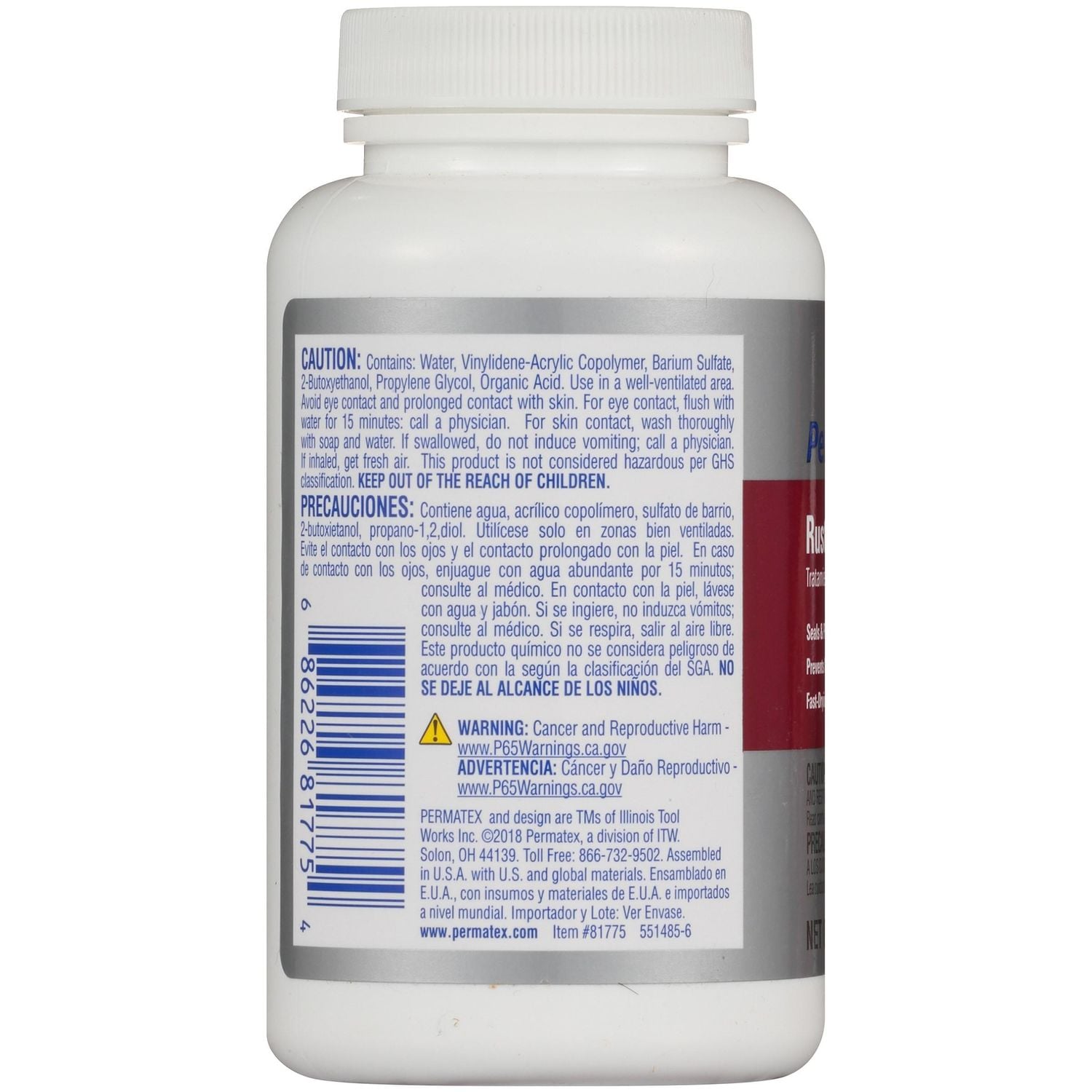 Permatex Rust Treatment 8oz