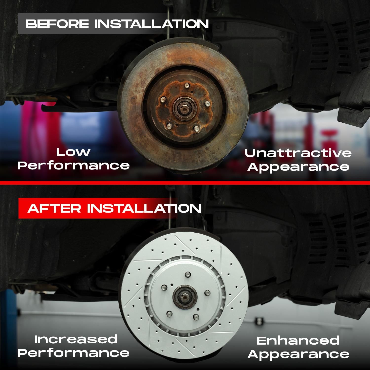 R1 Concepts Disc Brake Kit WBVH2-48009